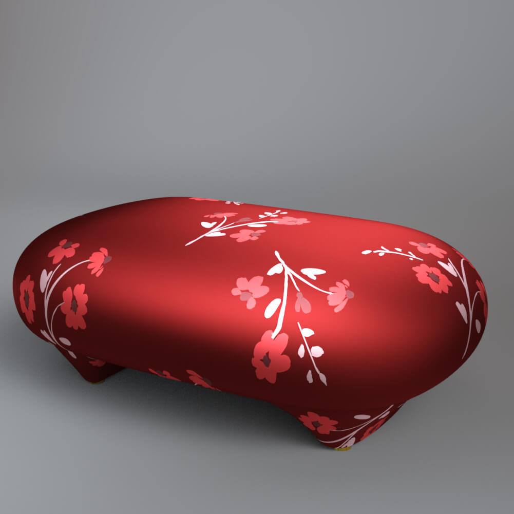 Master Stool 44 3D Render, Digital Art by AQ3D