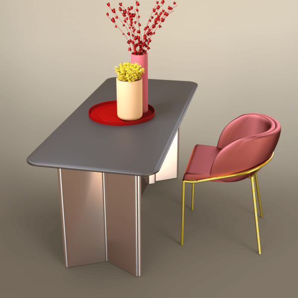 Console Table 3D Render | RenderHub Gallery