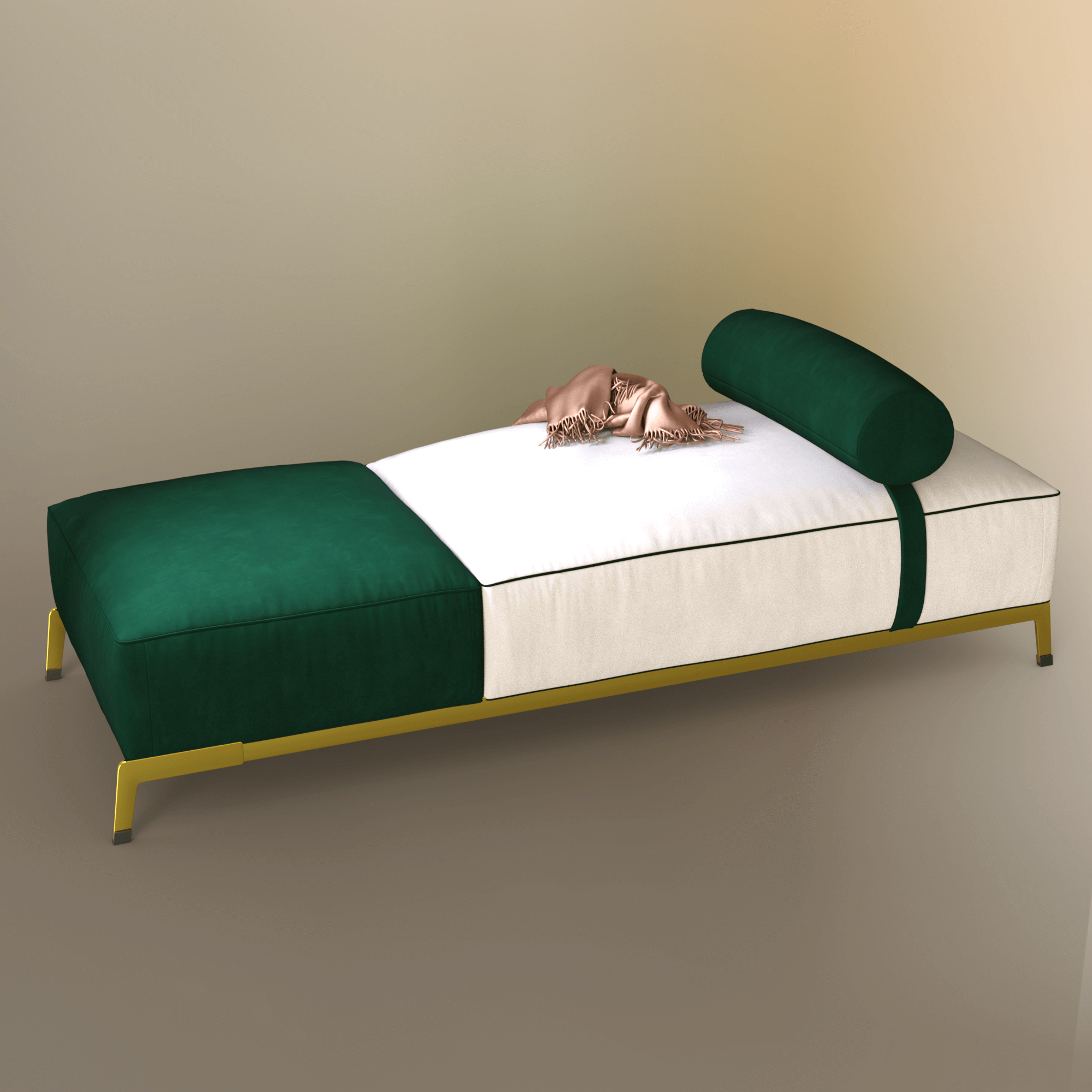 Max Bench 2 3D Render, Digital Art by AQ3D