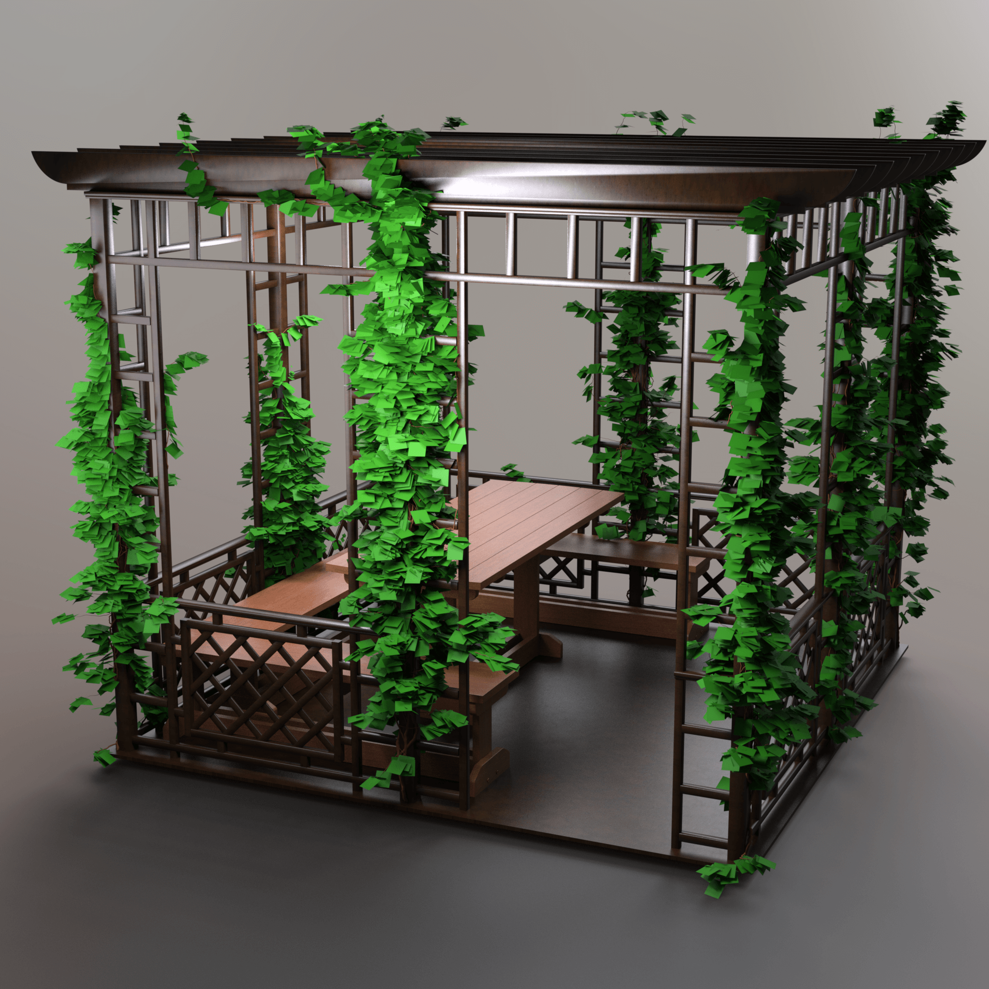 Mini Garden Room 3D Render | RenderHub Gallery