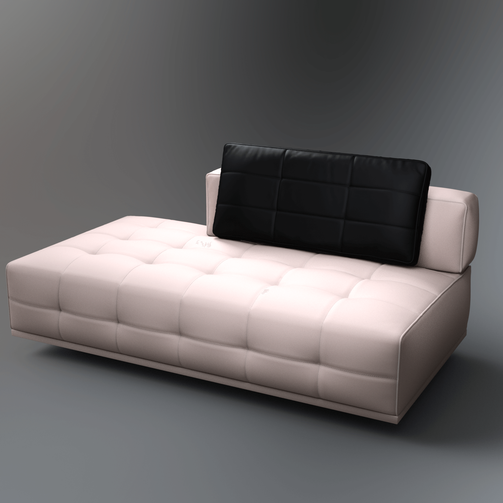 Mini Sofa 3 3D Render | RenderHub Gallery