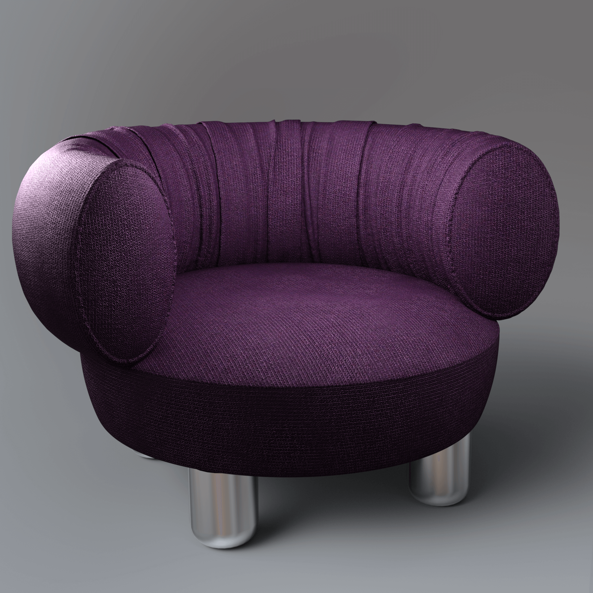 Single Sofa 3 3D Render, Digital Art by AQ3D