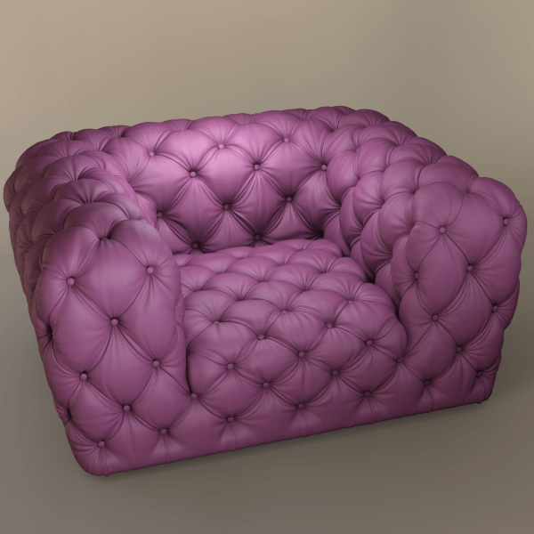 Master Sofa 32 3D Render, Digital Art by AQ3D