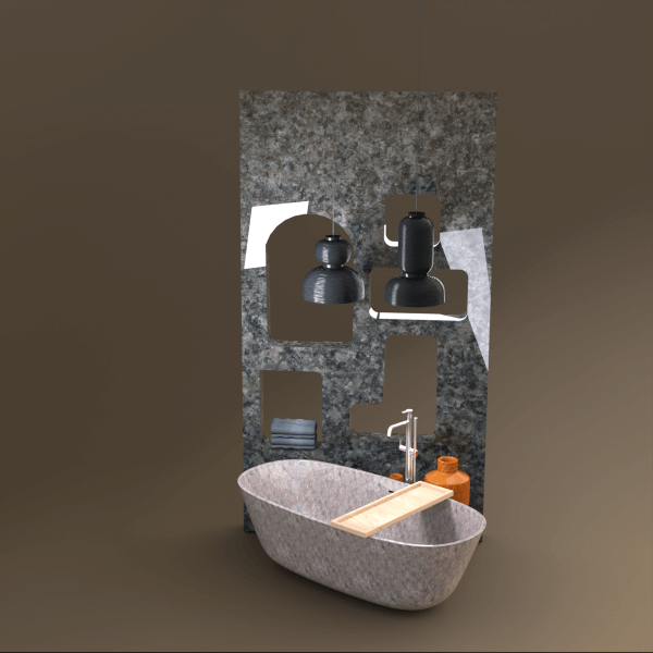 Unique Sofa With Carpet 3D Render | RenderHub Gallery