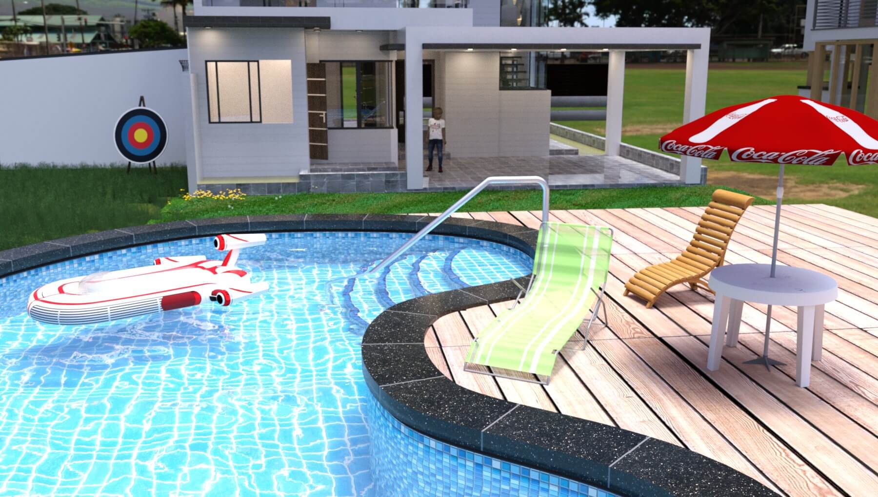 Backyard Pool - Daz Content by Aqua3D
