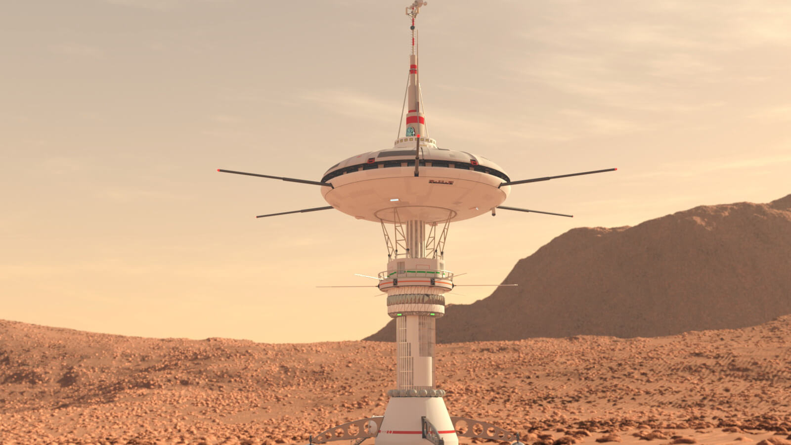 Deepspace Outpost - Daz Content by Aqua3D