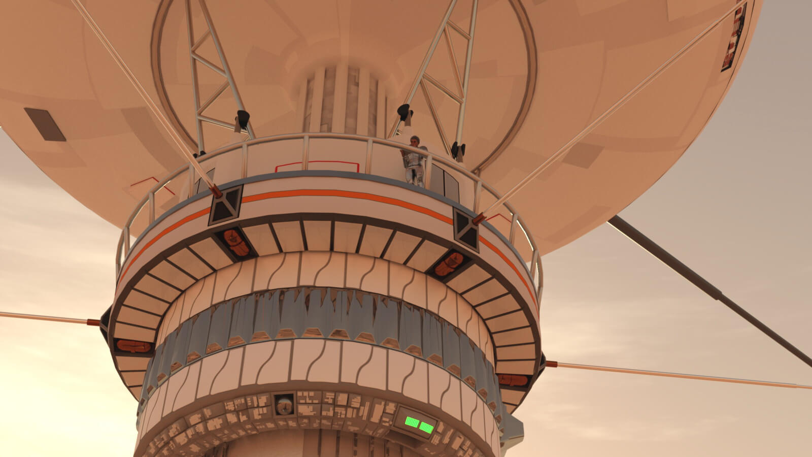 Deepspace Outpost - Daz Content by Aqua3D