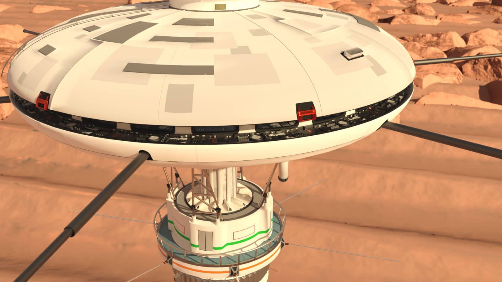 Deepspace Outpost - Daz Content by Aqua3D