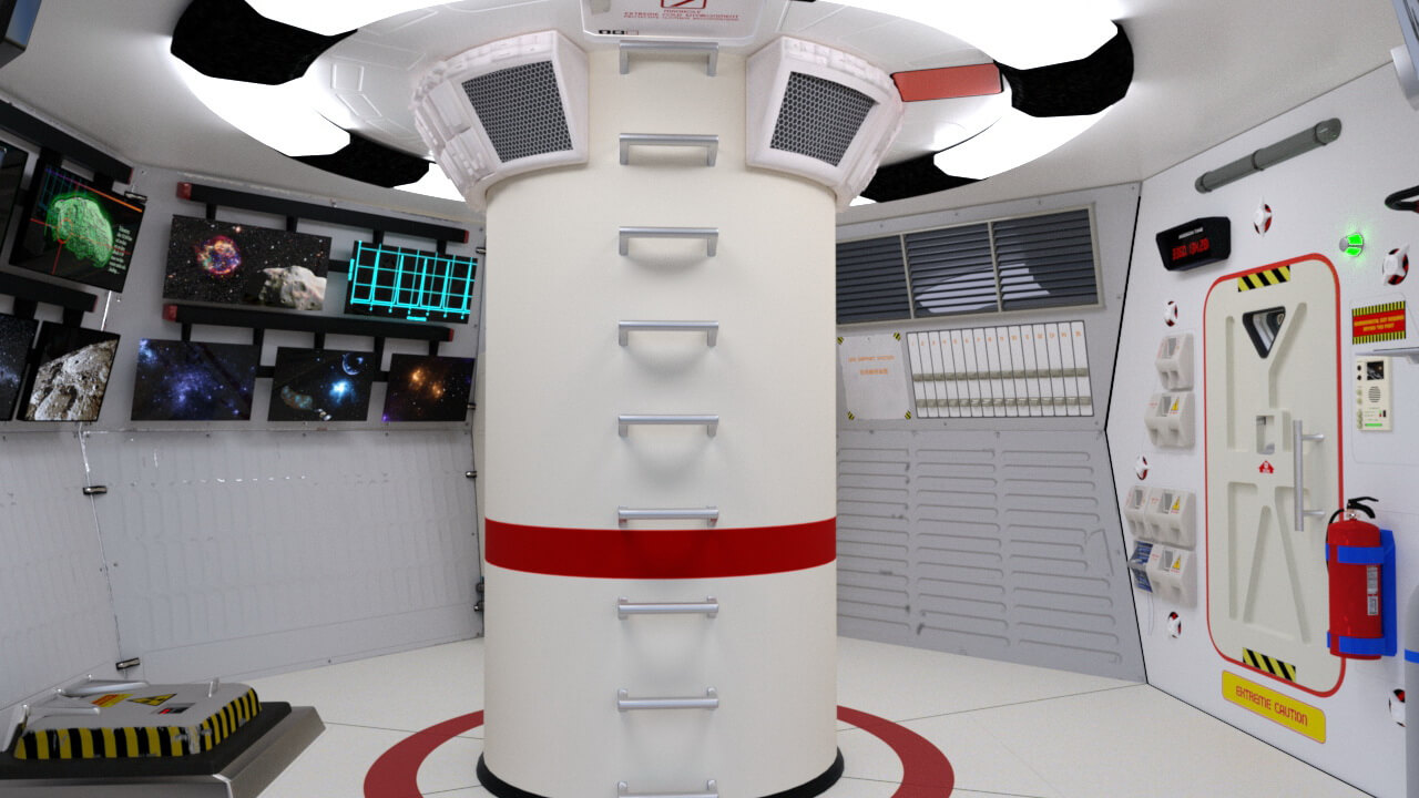 Deepspace Outpost - Daz Content by Aqua3D