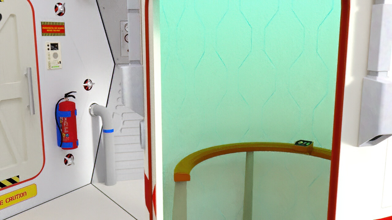 Deepspace Outpost - Daz Content by Aqua3D