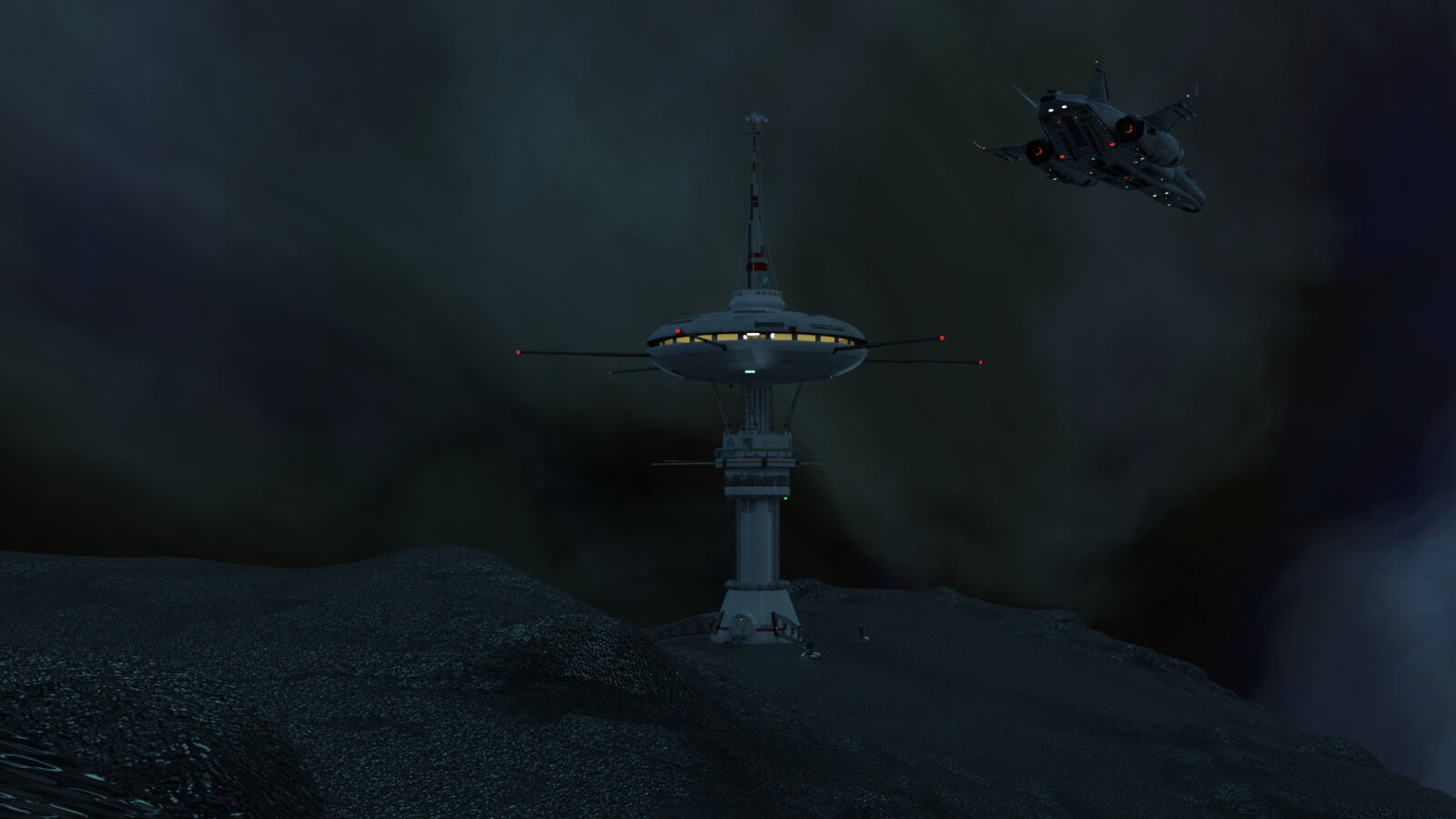 Deepspace Outpost - Daz Content by Aqua3D