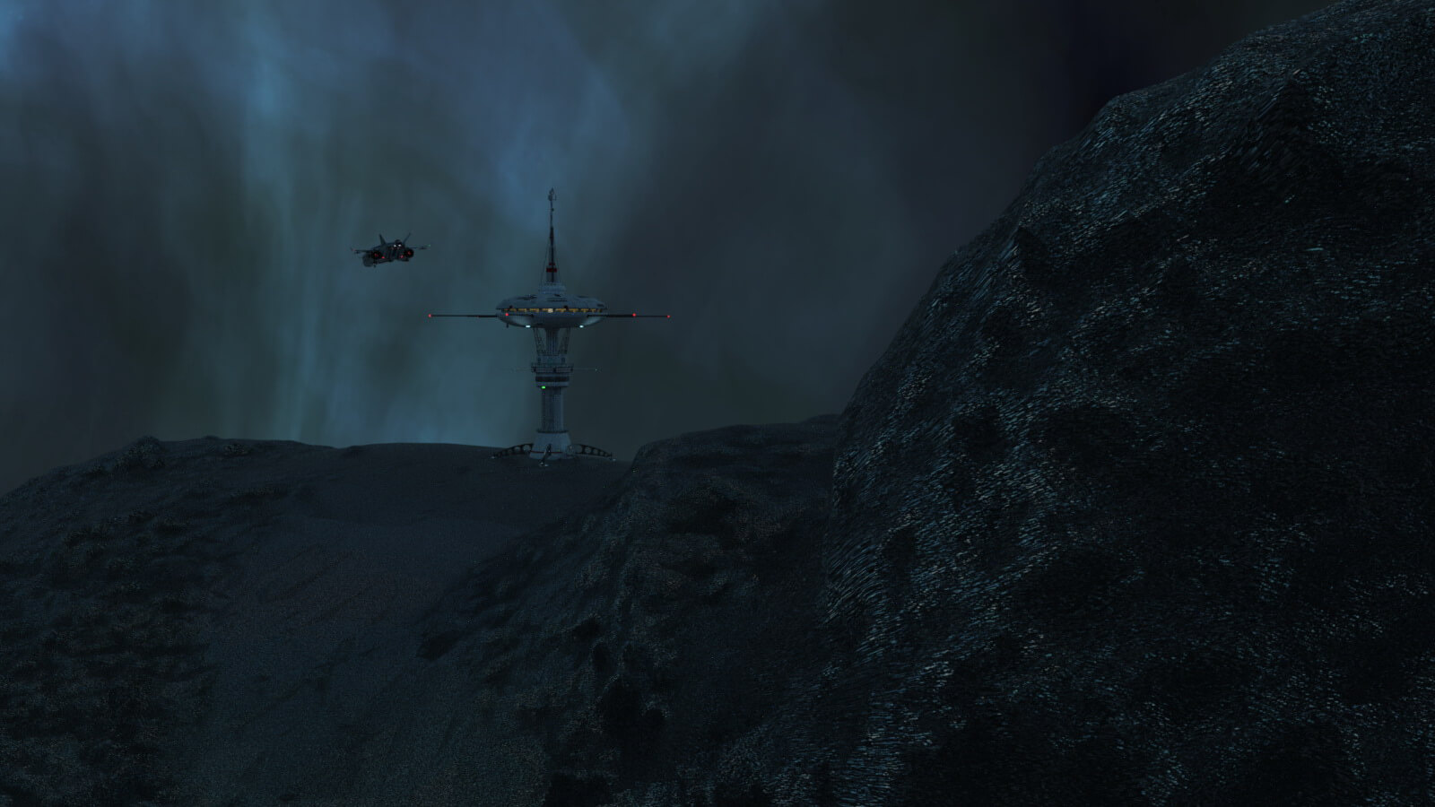 Deepspace Outpost - Daz Content by Aqua3D