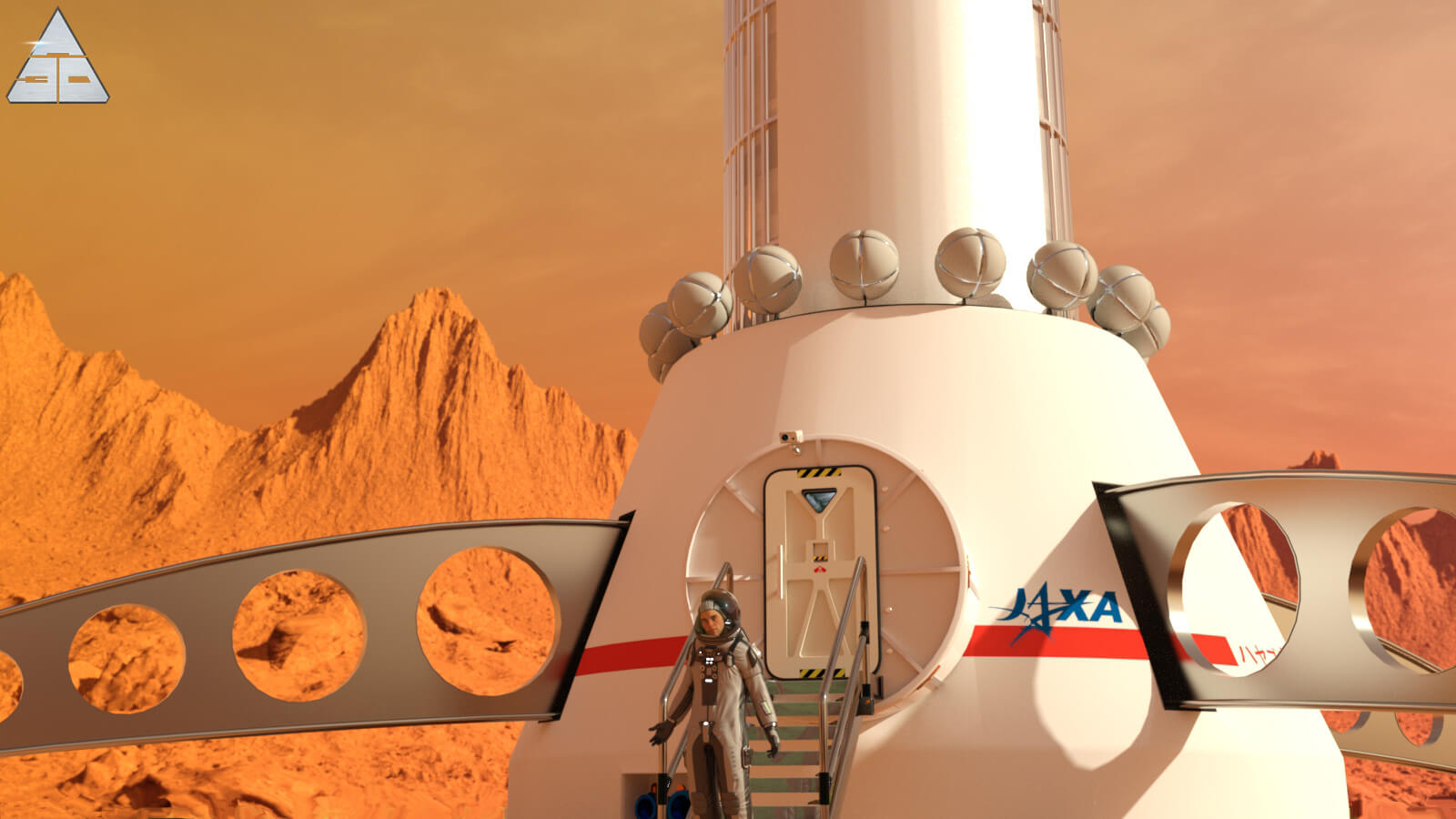 Deepspace Outpost - Daz Content by Aqua3D