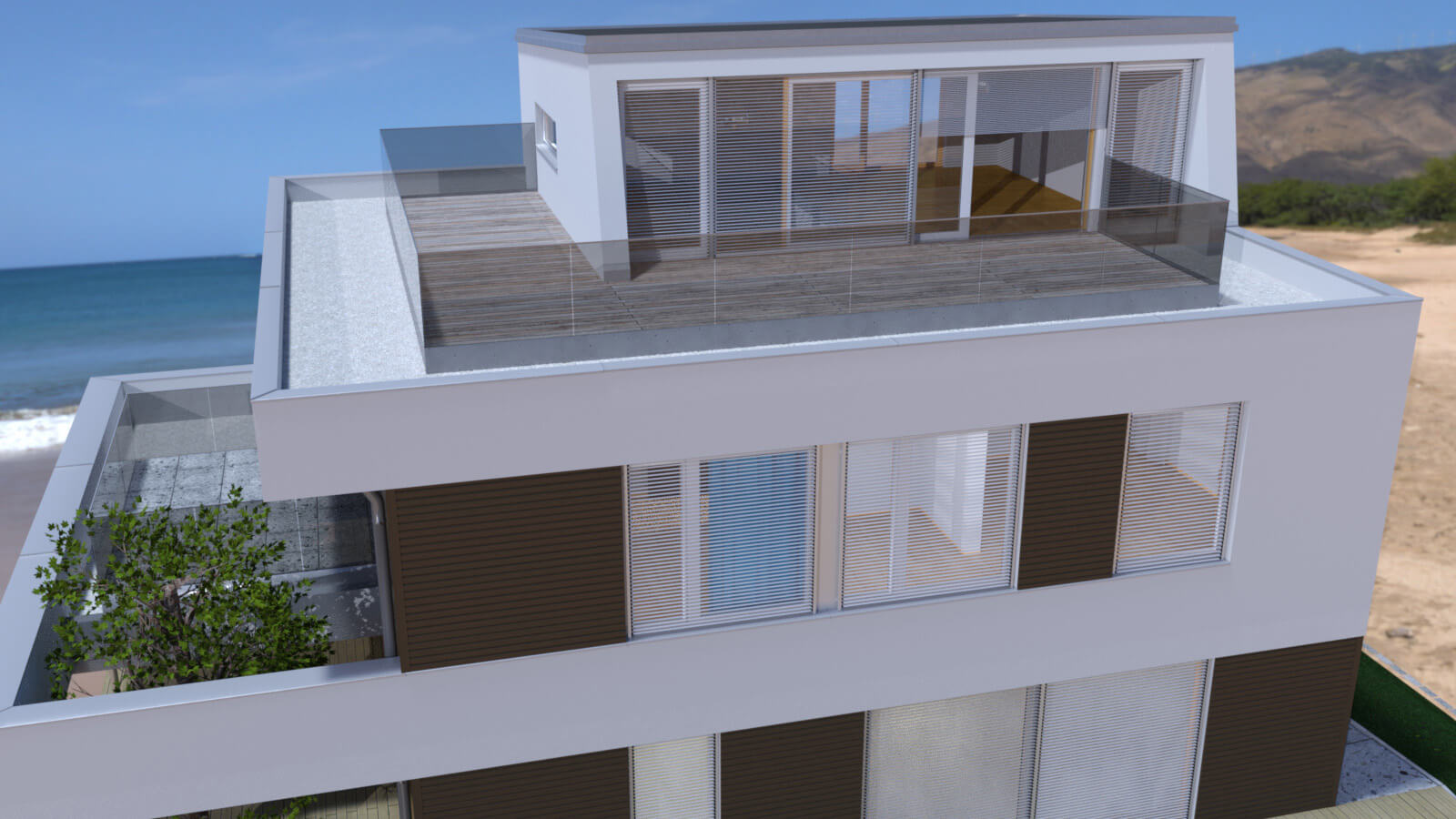 Genboeck House - Three-Story Luxurious House Daz Content by Aqua3D