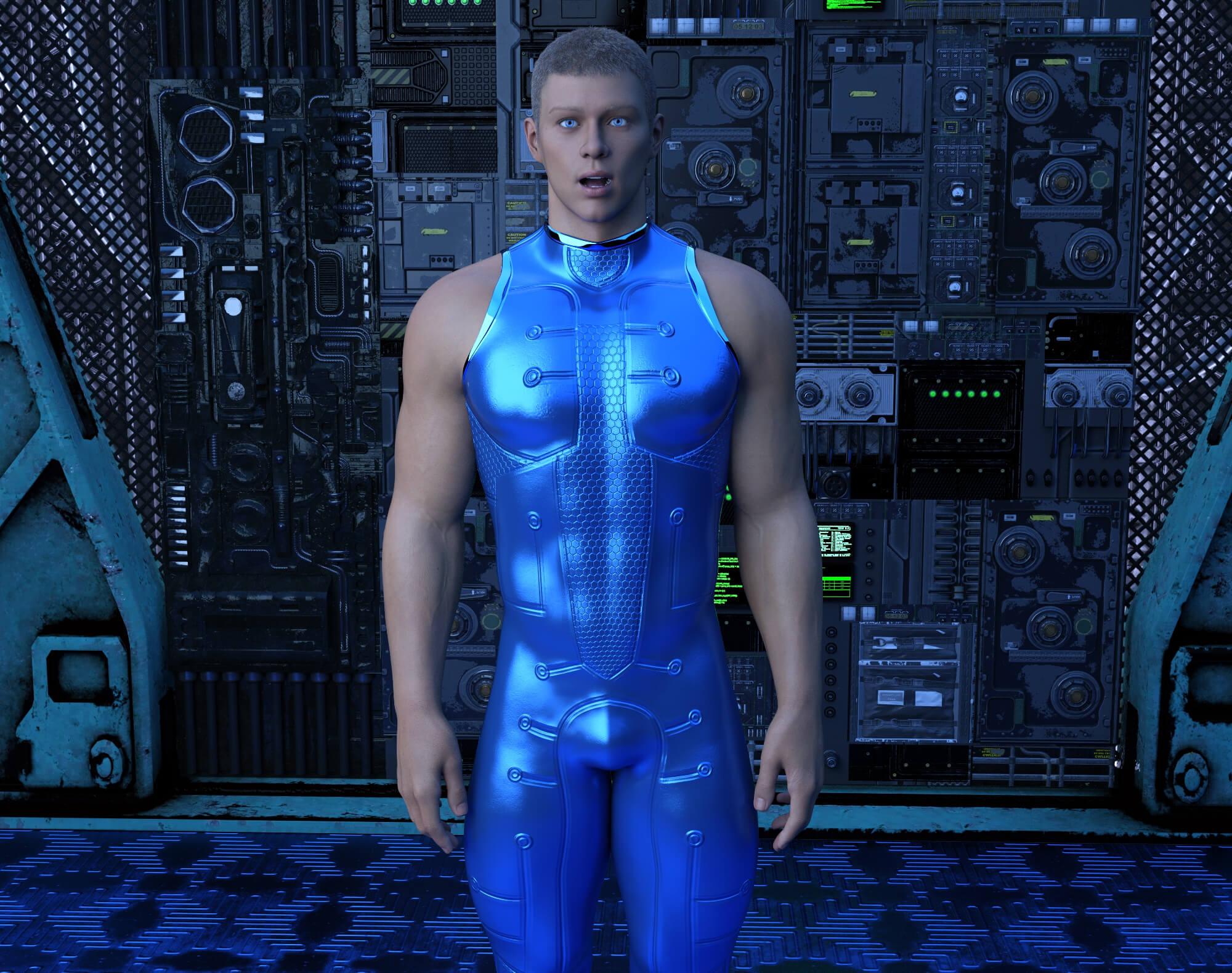 The Blue Abyss 3D Render | RenderHub Gallery