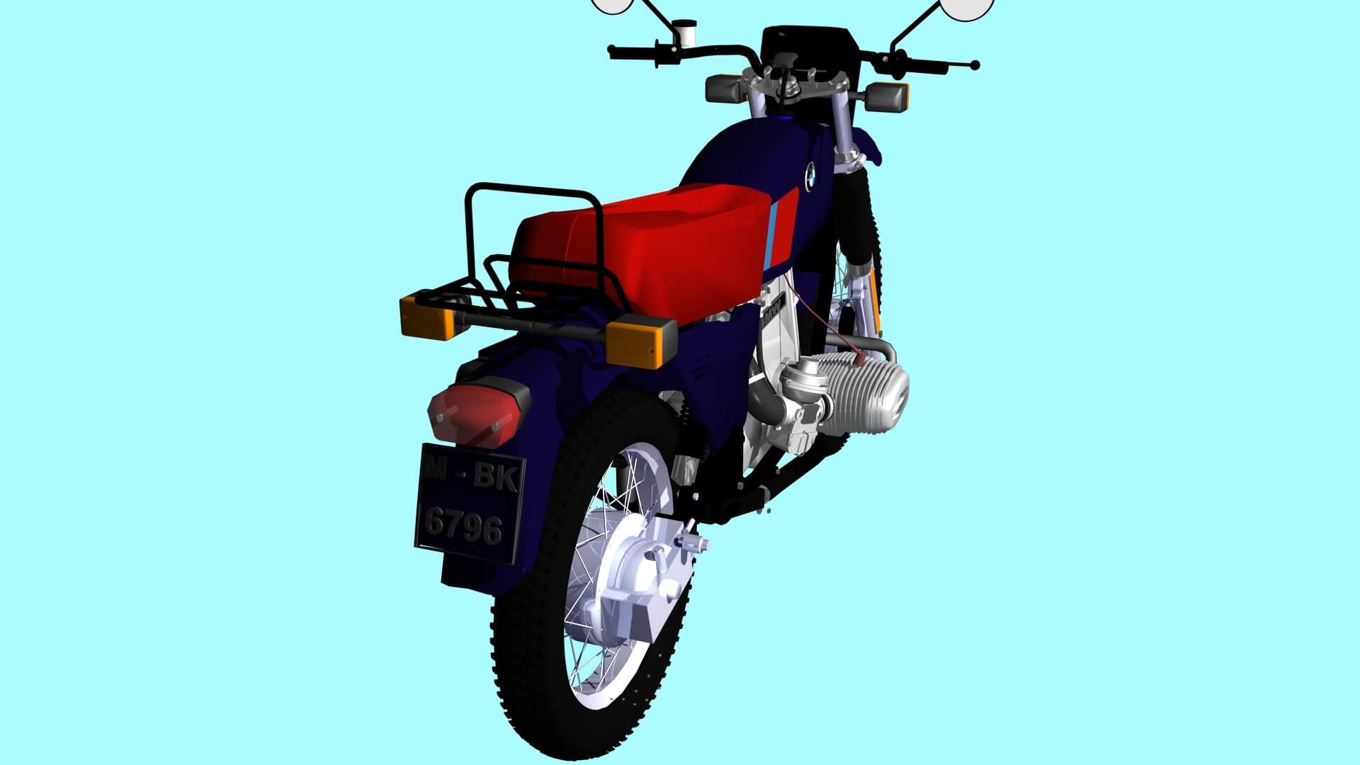 GS80 Azul 3D Render | RenderHub Gallery