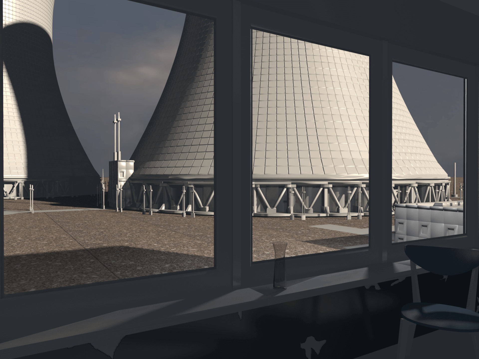 From your window 3D Render, Digital Art by archglin