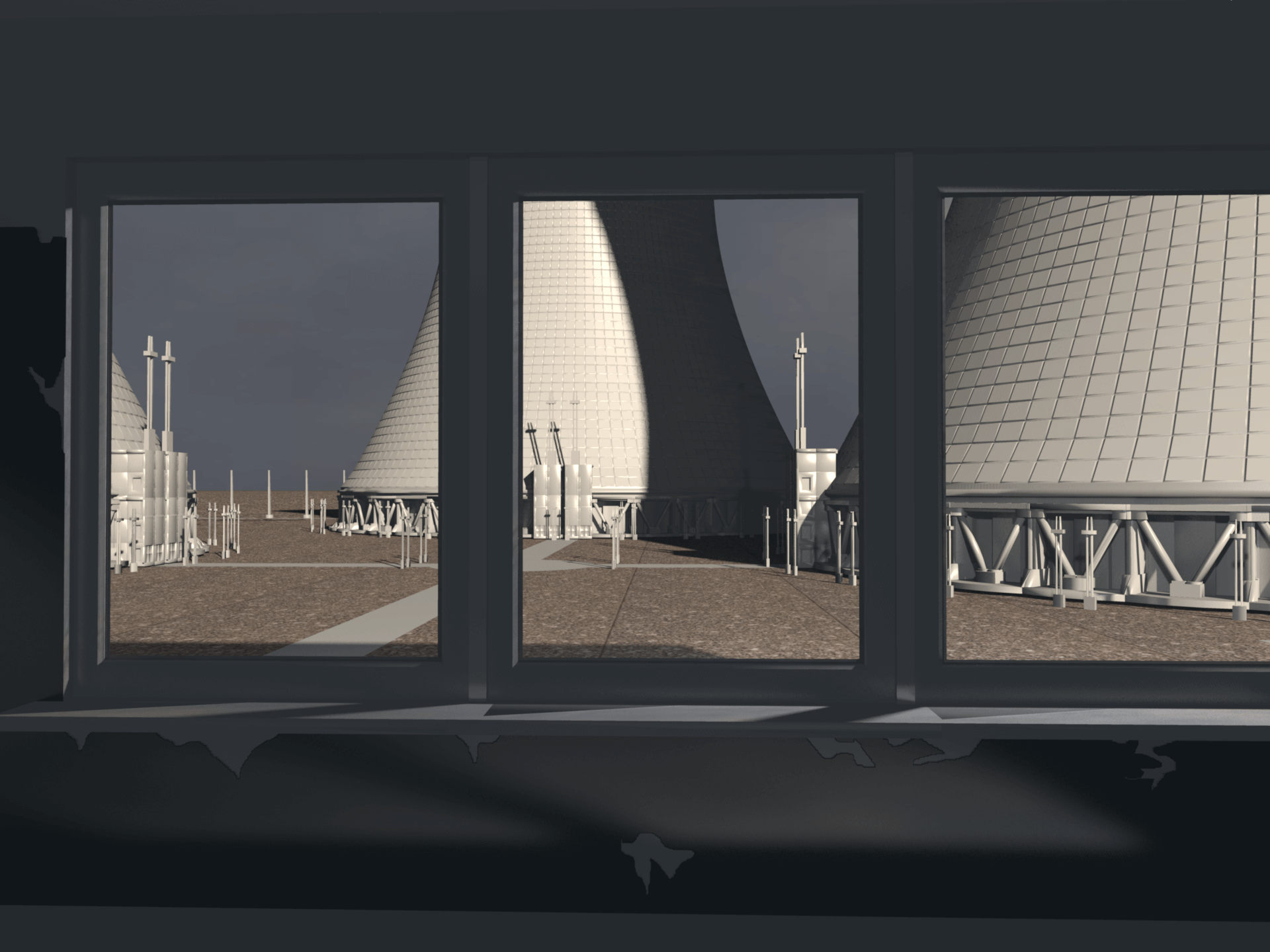 From your window 3D Render, Digital Art by archglin