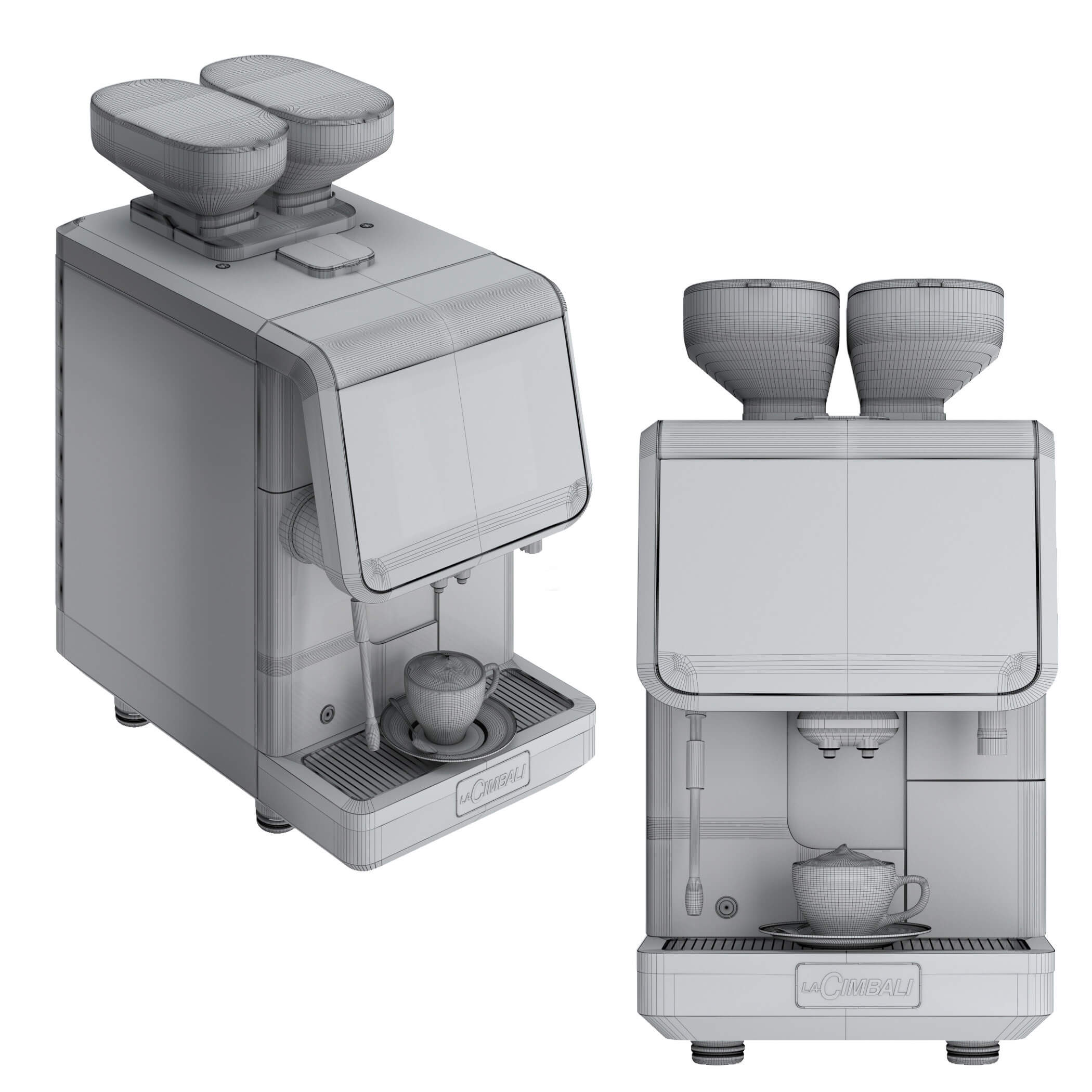 Coffee Machine S30 LaCimbali - 3D Model by Archidizer