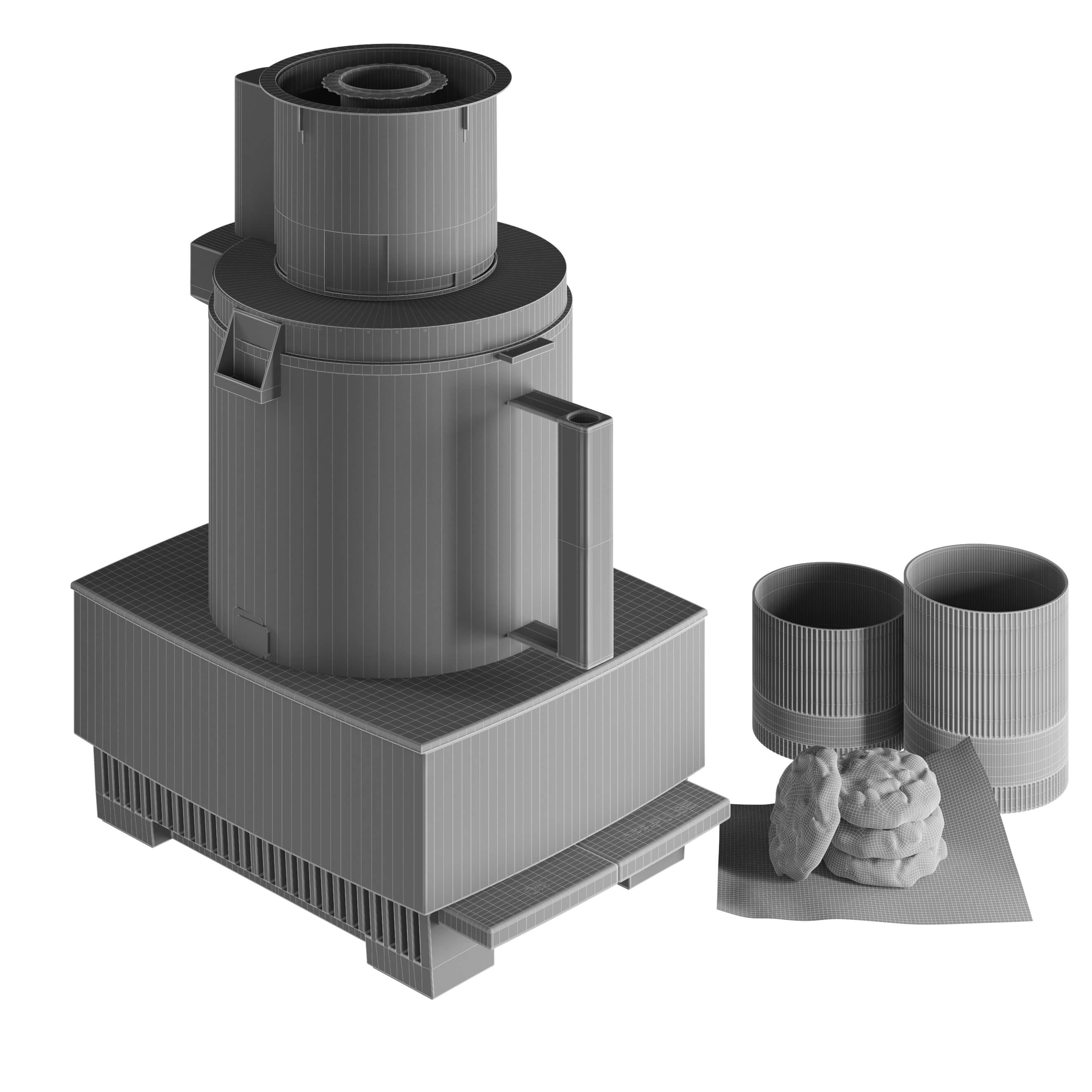 Food Processor 50th Anniversary Edition by Cuisinart - 3D Model by ...
