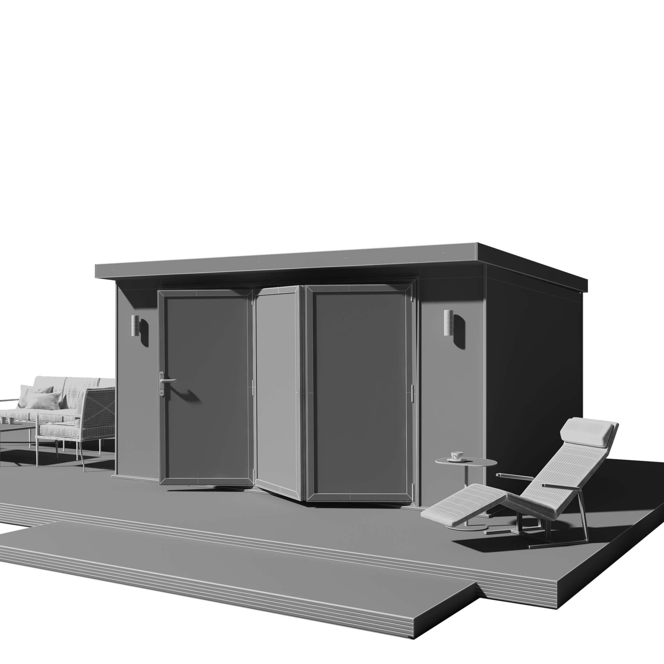 Garden Shed by Fastgardenrooms - 3D Model by Archidizer