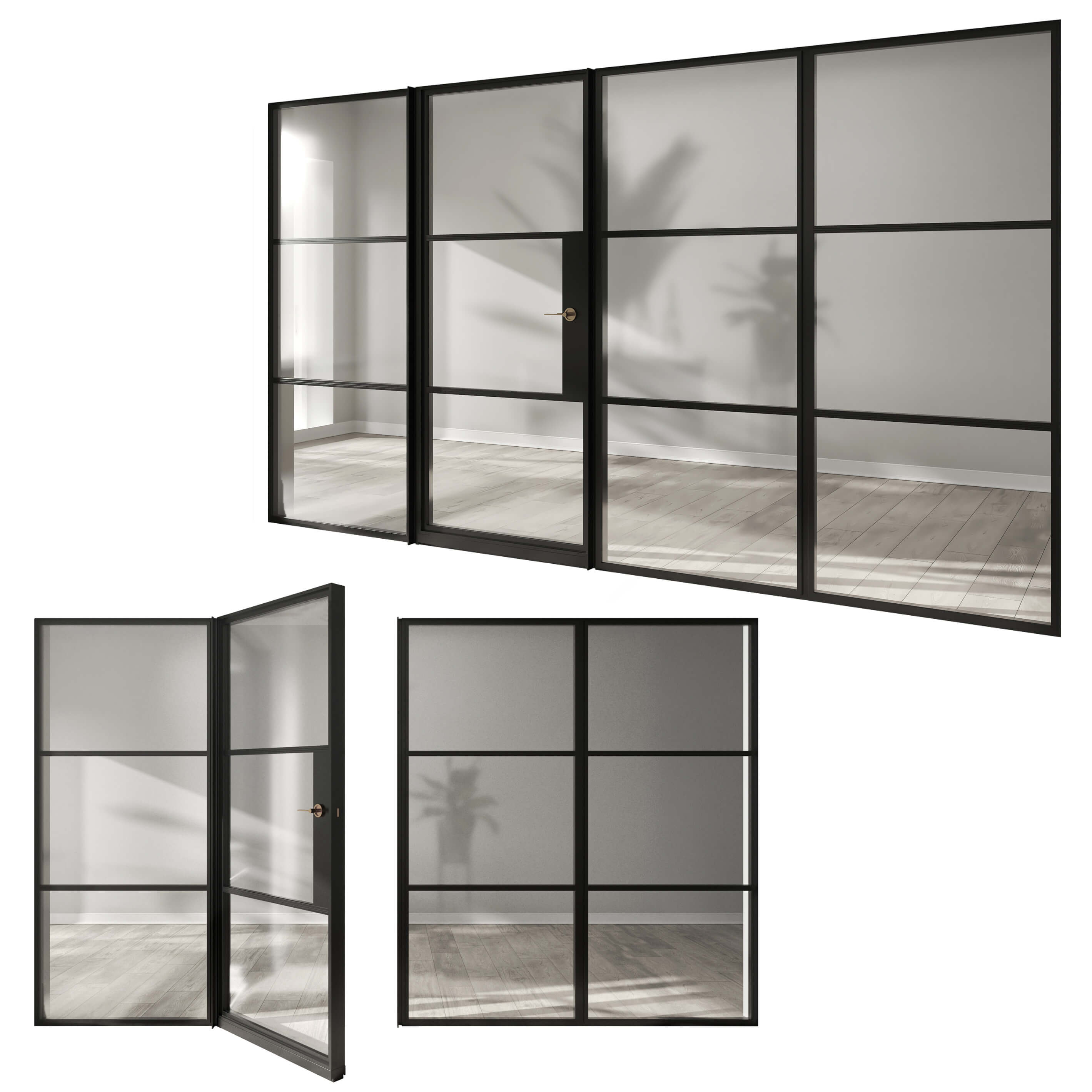 Hinged Doors by Smartsystems - 3D Model by Archidizer