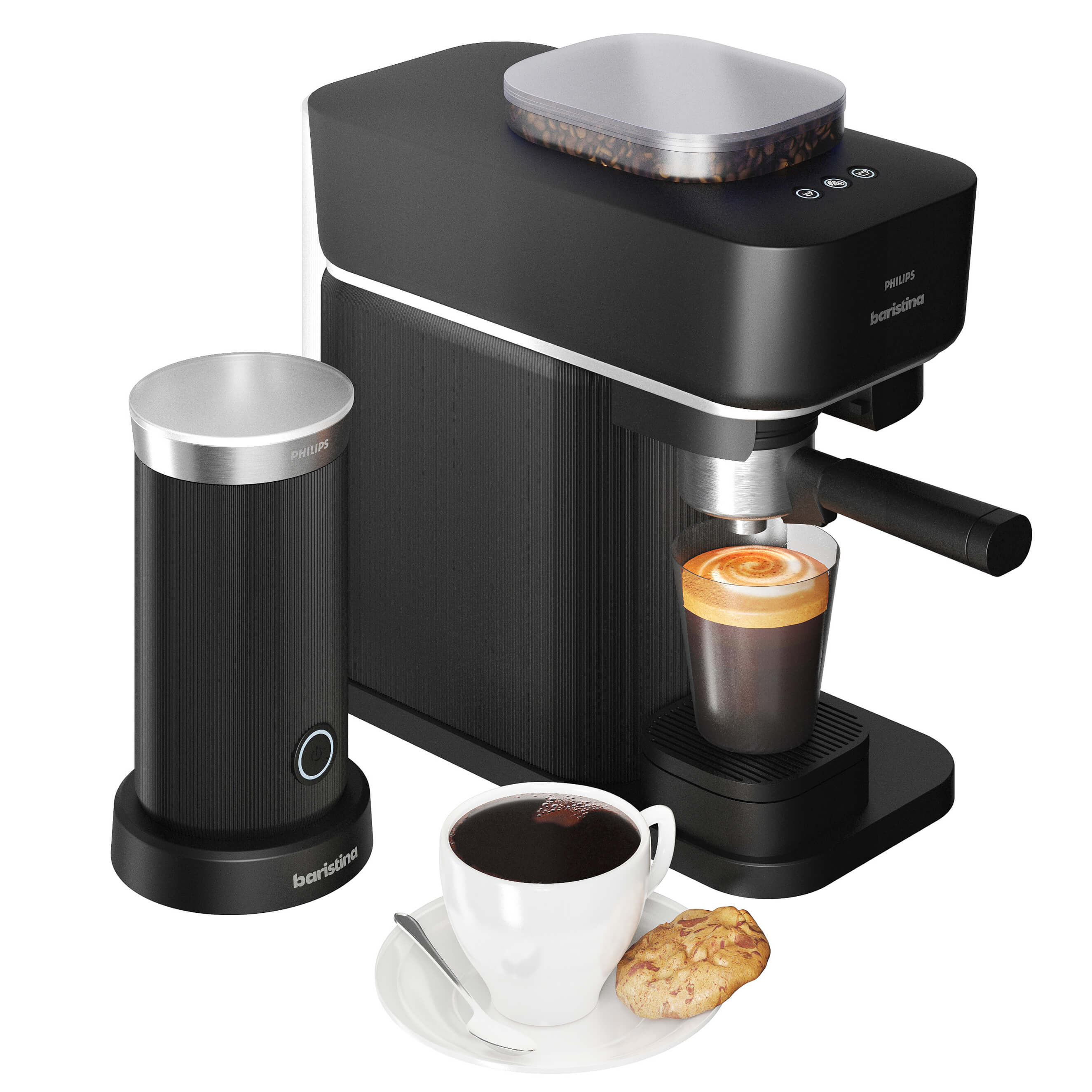 Philips Baristina Espresso Machine - 3D Model by Archidizer