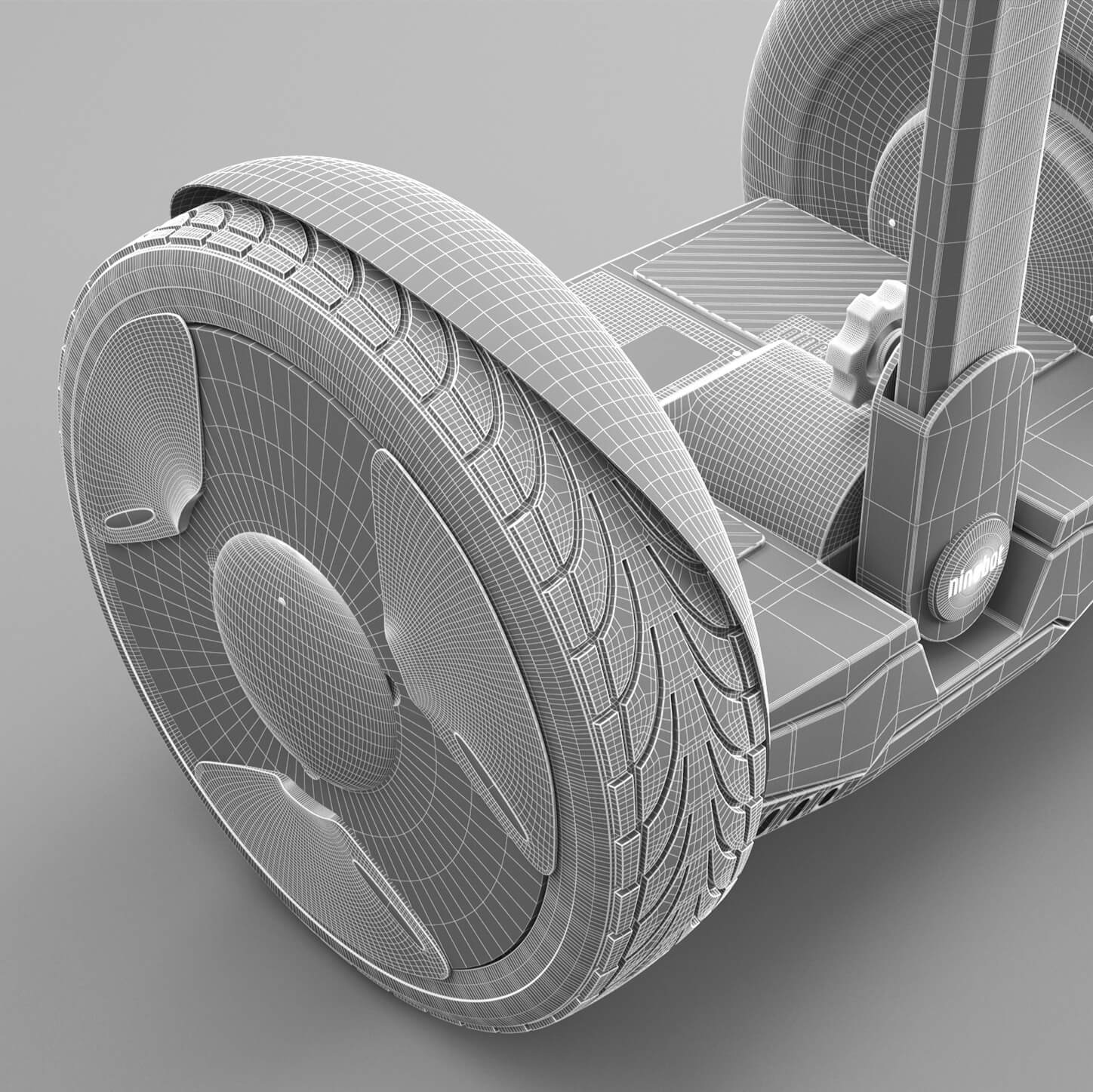 Segway Ninebot Ptr Elite + - 3D Model by Archidizer