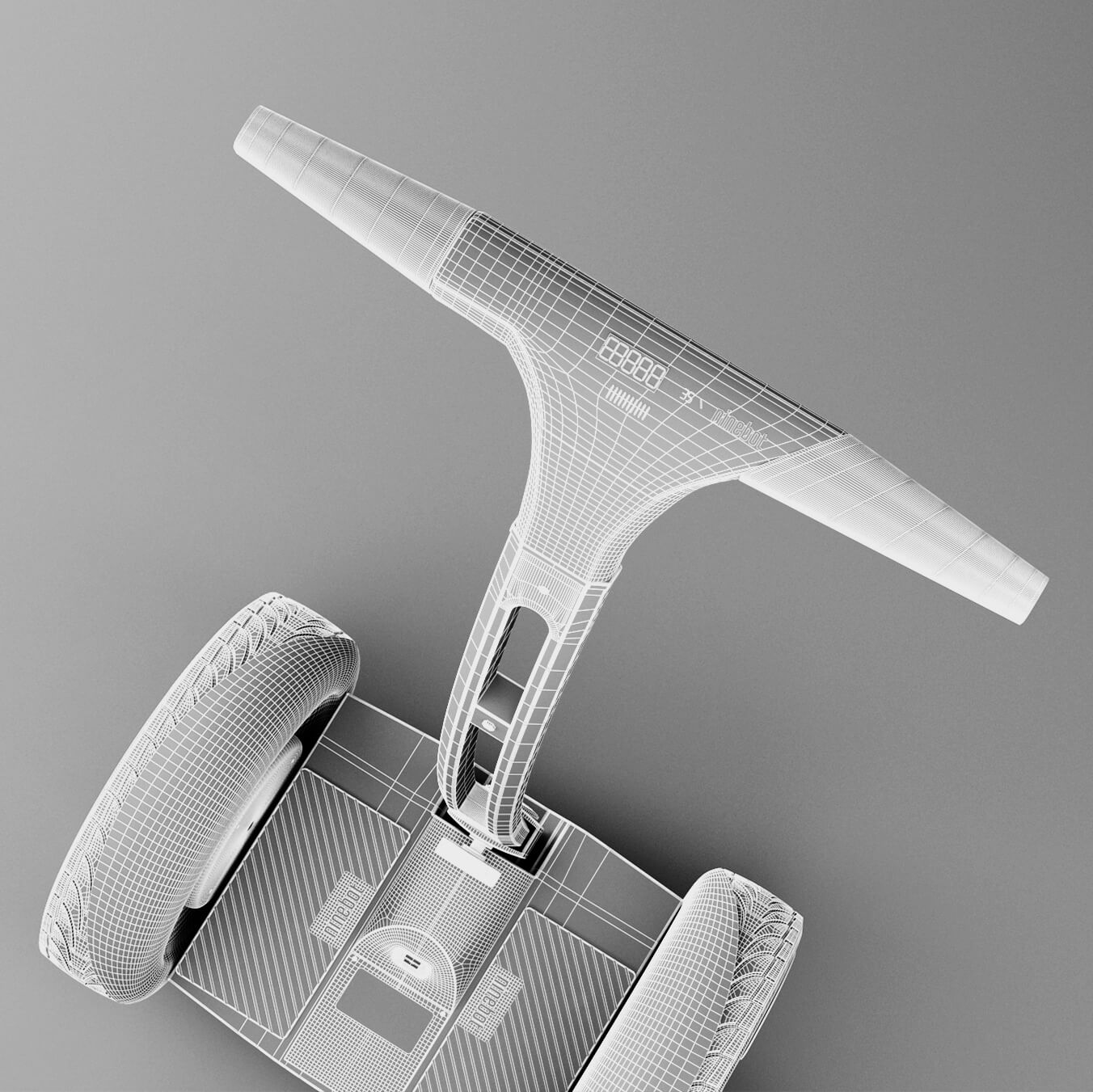 Segway Ninebot Ptr Elite + - 3D Model by Archidizer