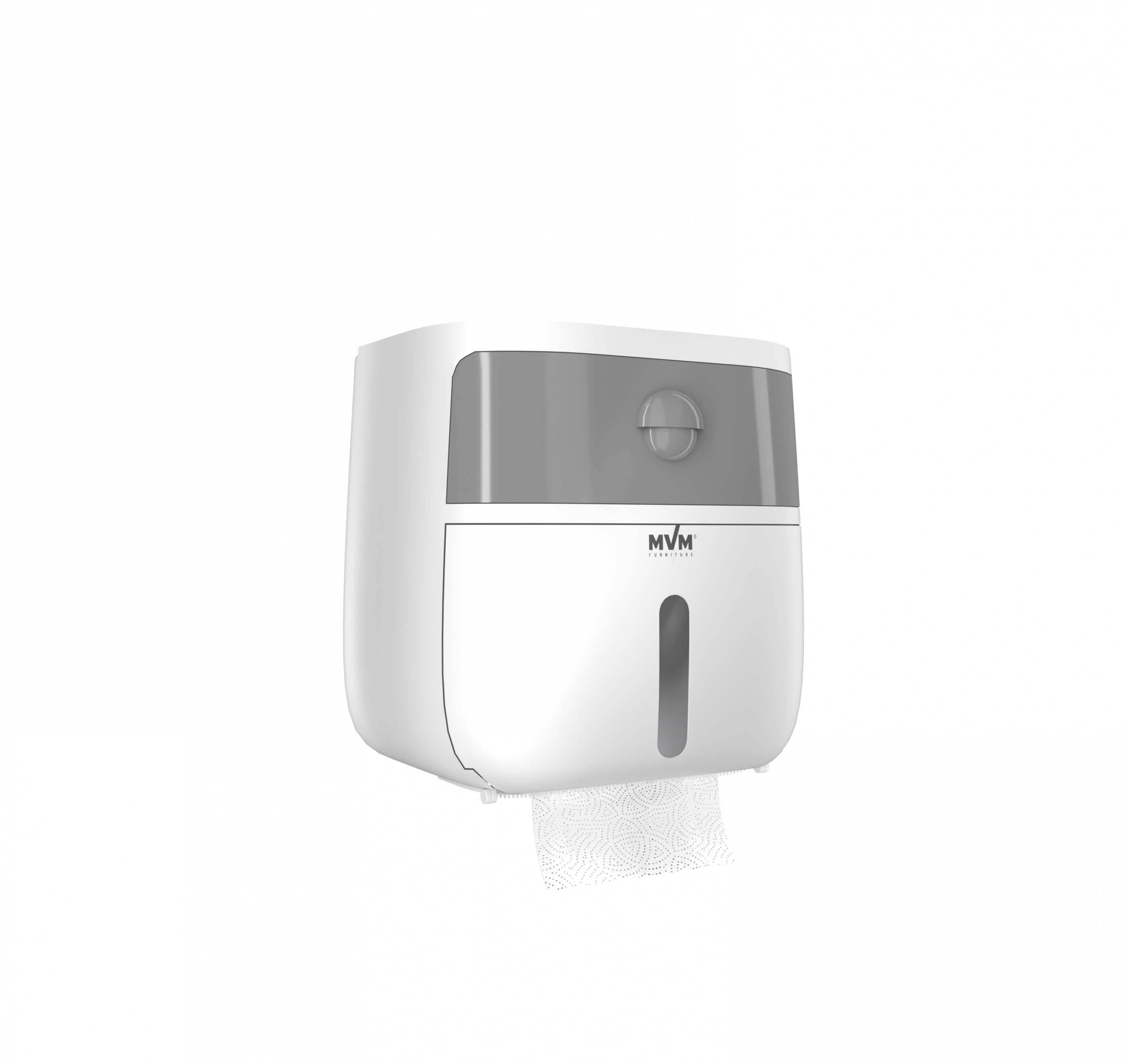 Set of Bathroom Toilets Accessories by Mvm - 3D Model by Archidizer