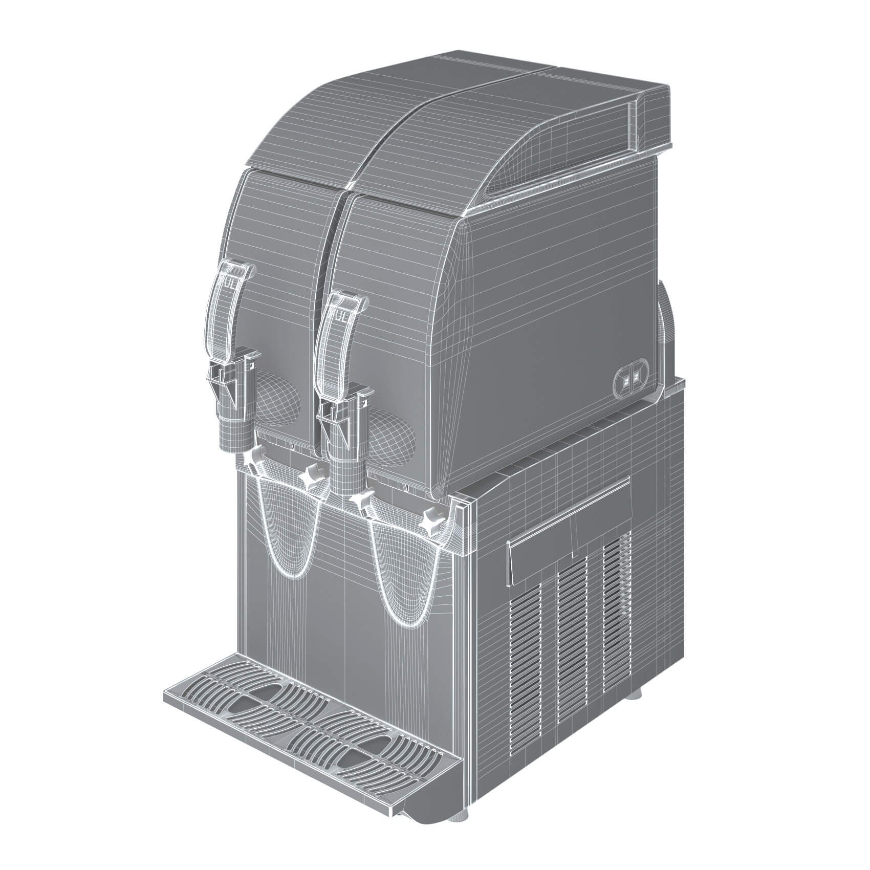 SPM Luce IPRO 2 M Slush Machine - 3D Model by Archidizer