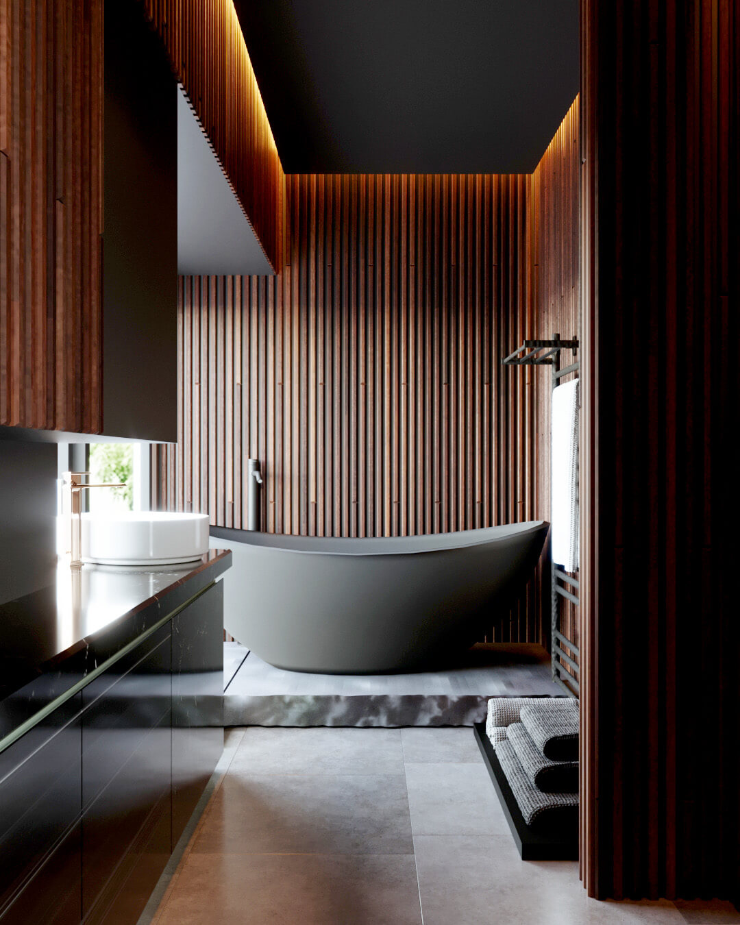Serene Spaces: 4 Exquisite Bathroom Designs Collection by Architect Craft