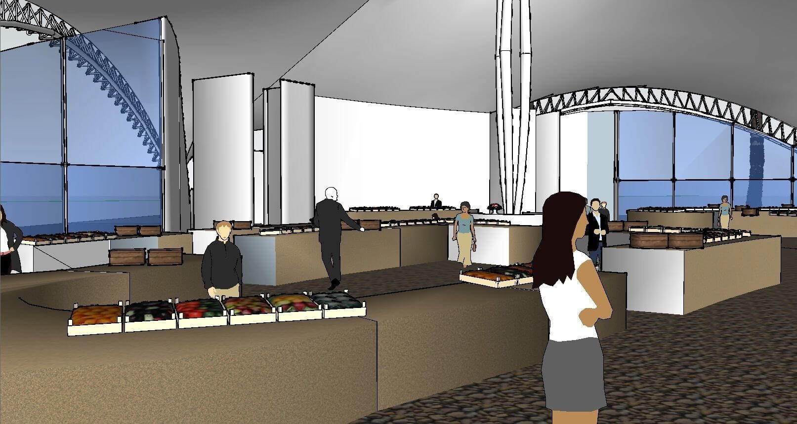 Futuristic Event Pavilion - 3D Model by Architect Craft