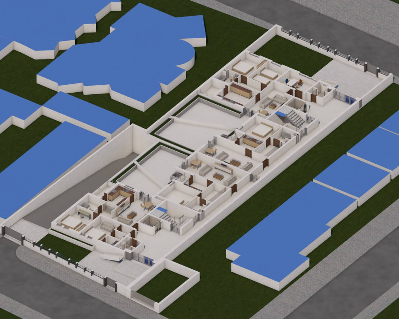 Modern Residential Building - 3D Model by Architect Craft