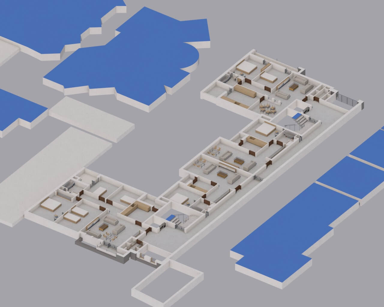 Modern Residential Building - 3D Model by Architect Craft