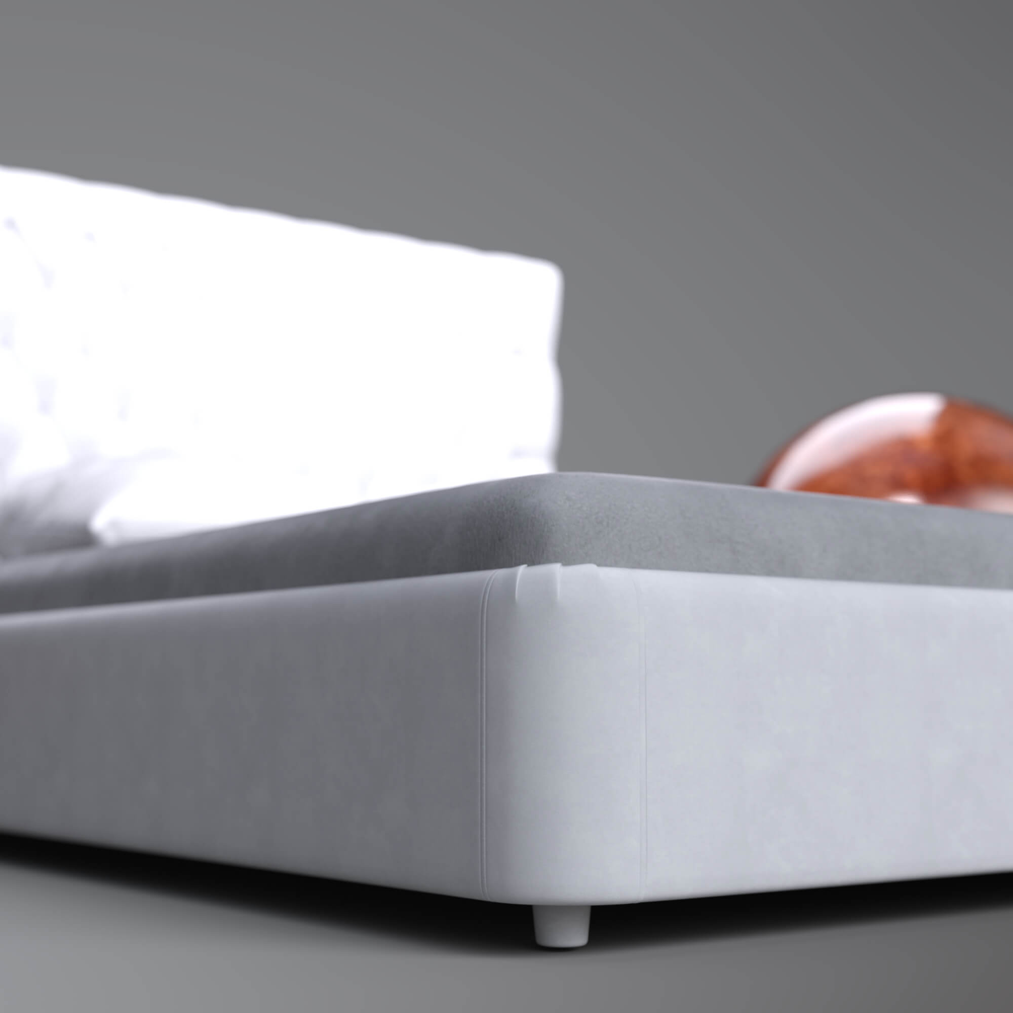 A3S H-Bed Model 6 Daz Content by Architect3DStudio