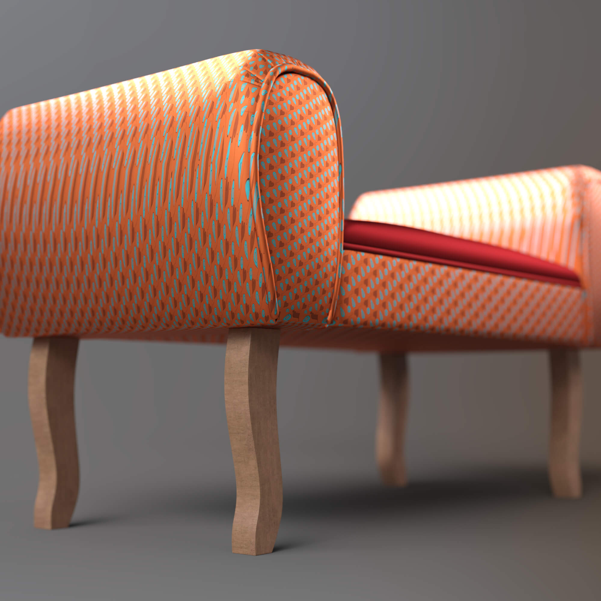 A3S Couch Model - Daz Content by Architect3DStudio