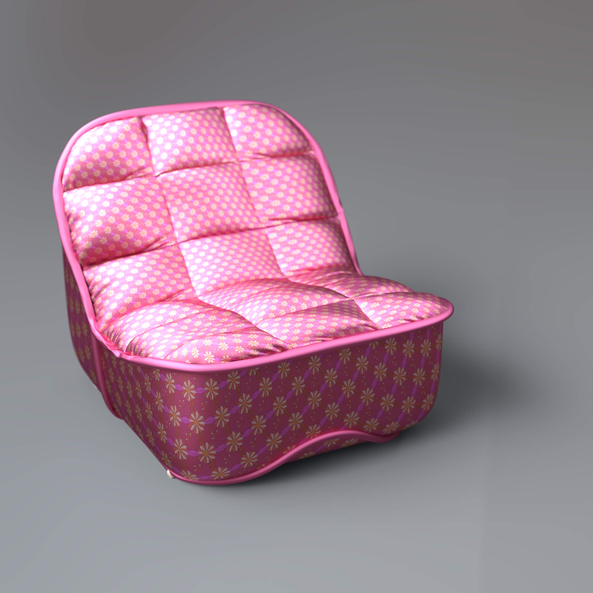 A3S H-Baby Smooth Bed Daz Content by Architect3DStudio
