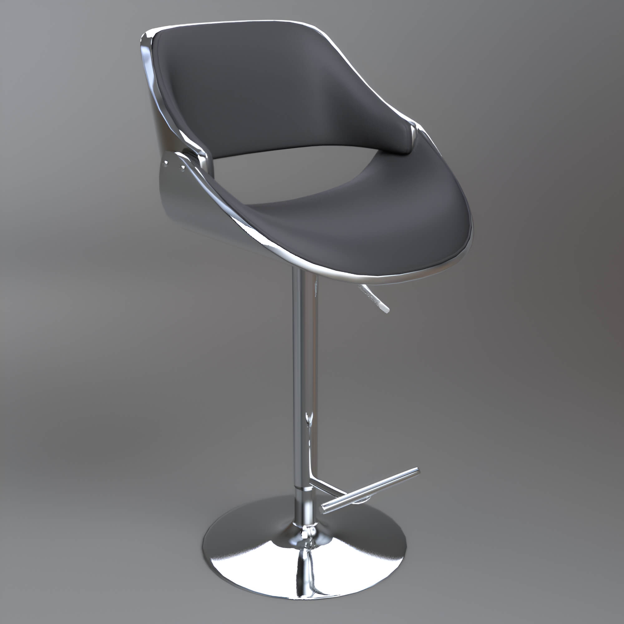 A3S H-Bar Stool 2 Daz Content by Architect3DStudio
