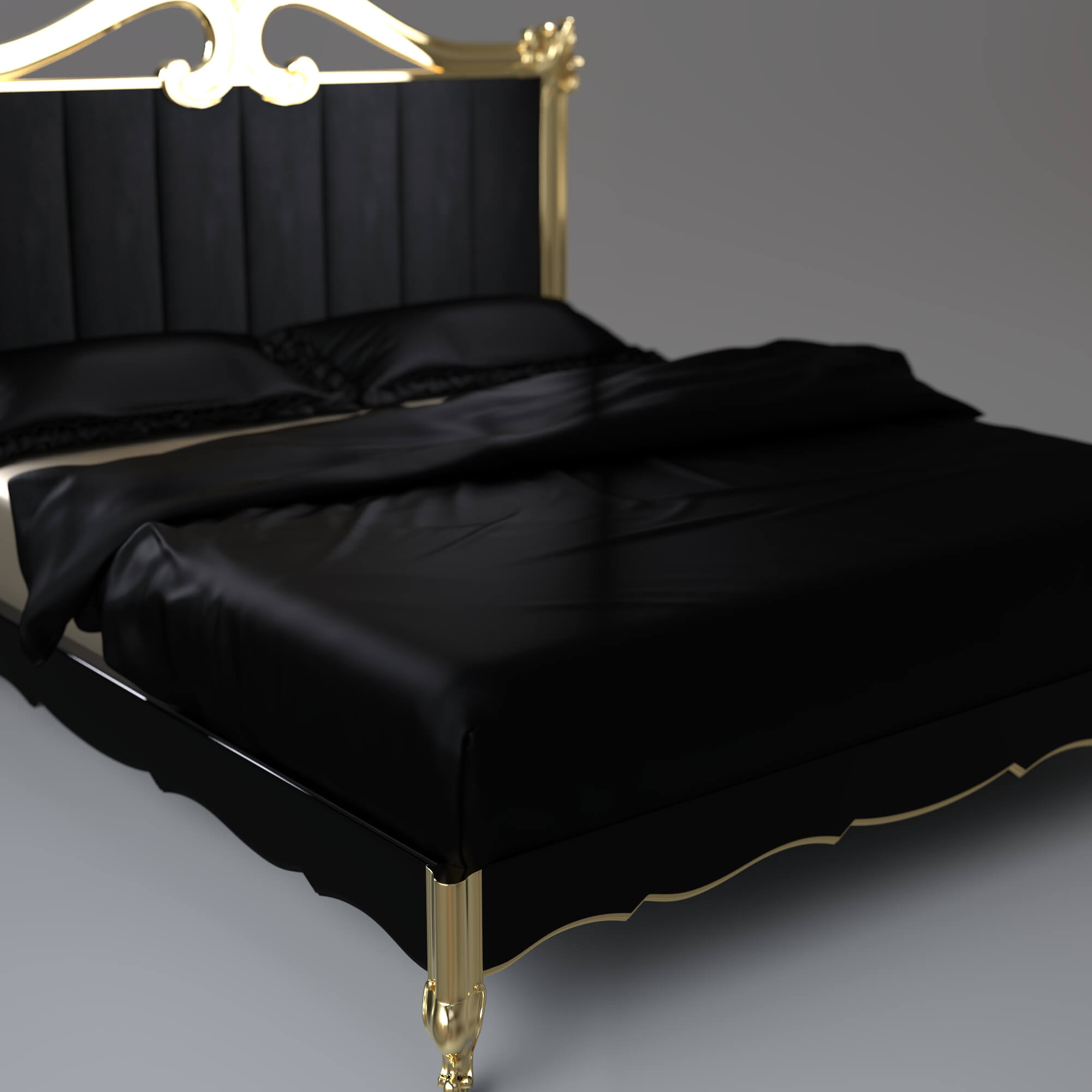 A3S H-Bed 4S Daz Content by Architect3DStudio