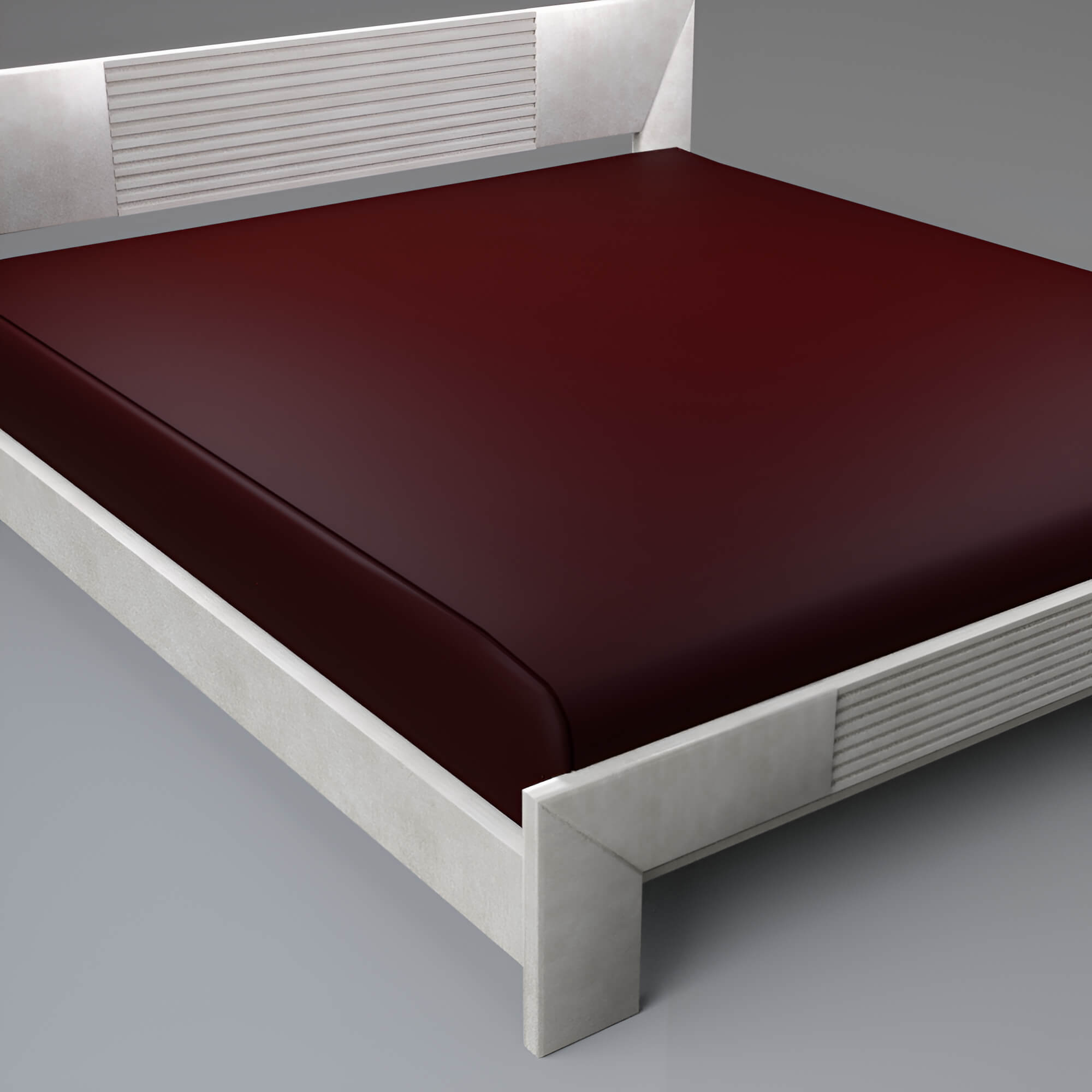 A3S H-Bed Model 17 Daz Content by Architect3DStudio