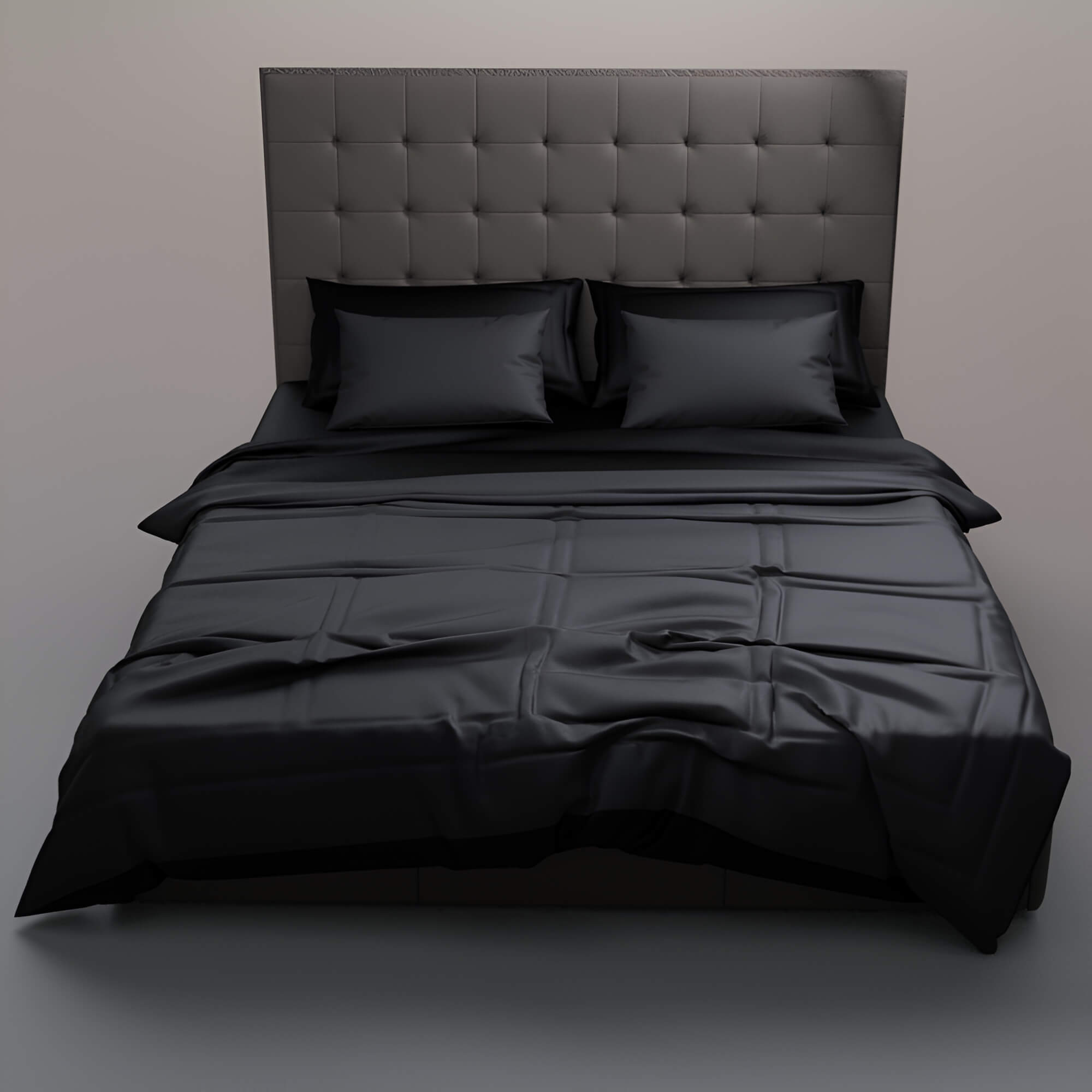 A3S H-Bed Model 20 Daz Content by Architect3DStudio