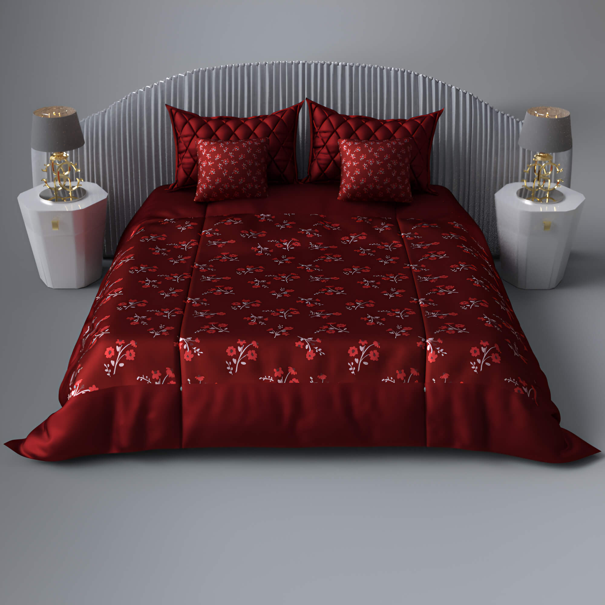 A3S H-Bed Model 22 Daz Content by Architect3DStudio