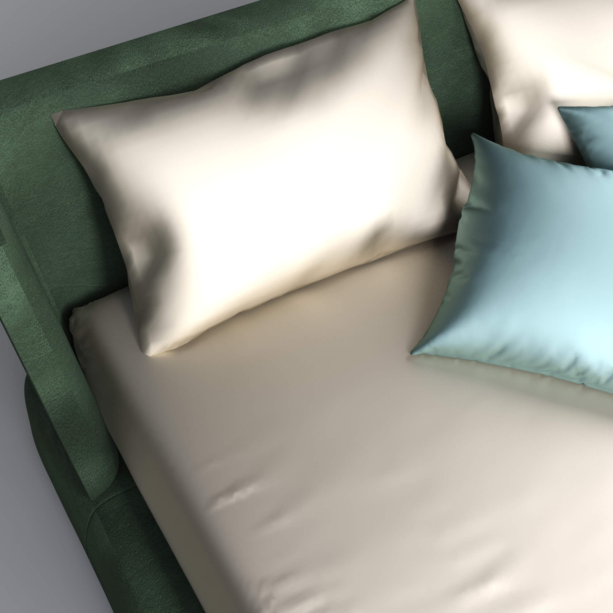 A3S H-Bed Model 5 Daz Content by Architect3DStudio