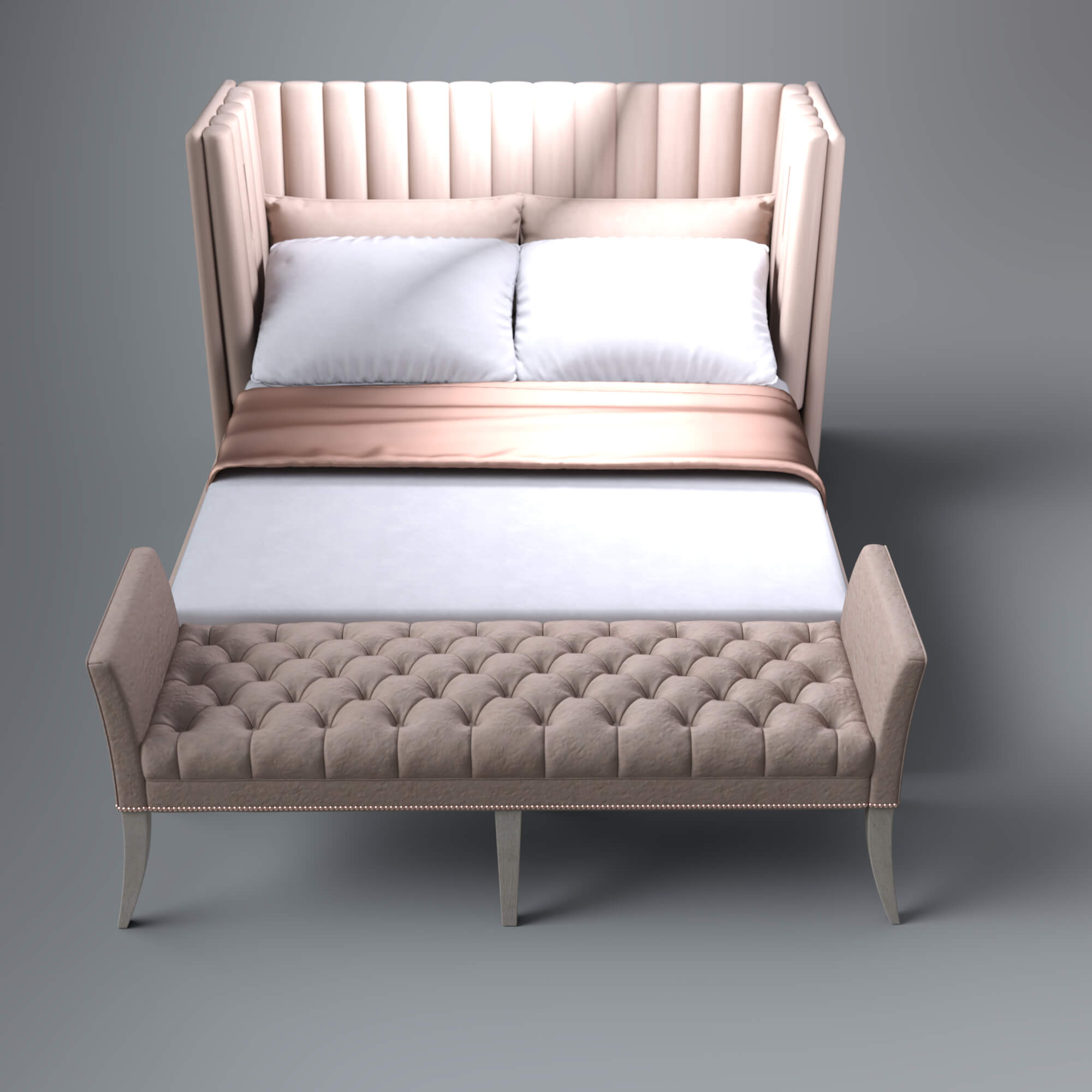 A3S H-Bed With Dewan Daz Content by Architect3DStudio