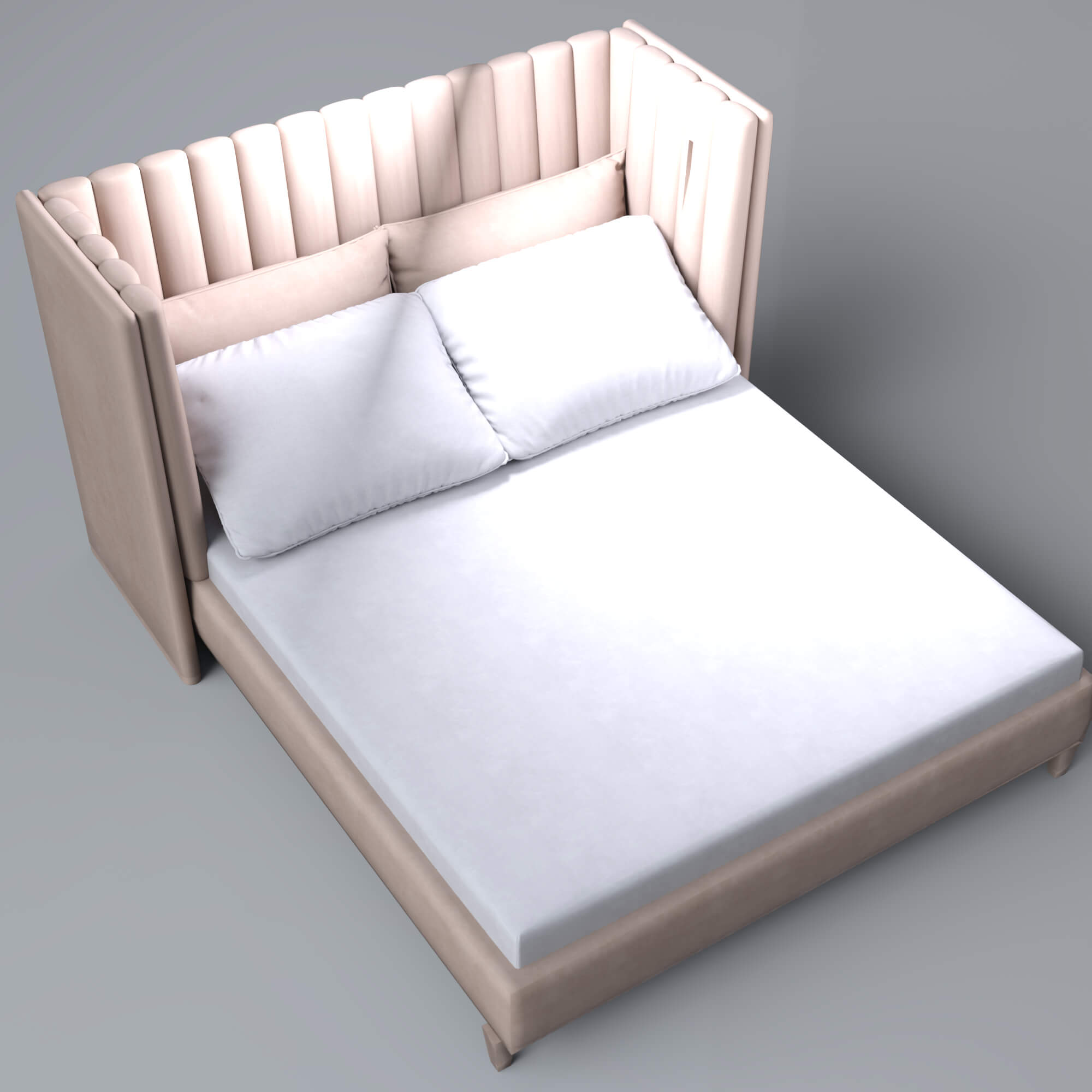 A3S H-Bed With Dewan Daz Content by Architect3DStudio