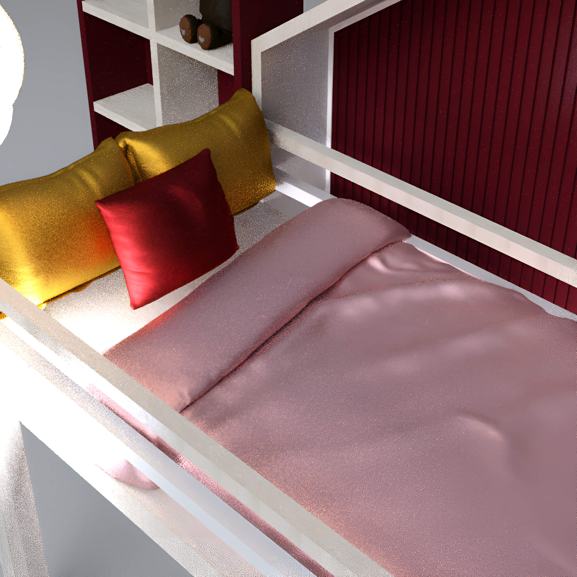 A3S H-Child Bed 10 Daz Content by Architect3DStudio
