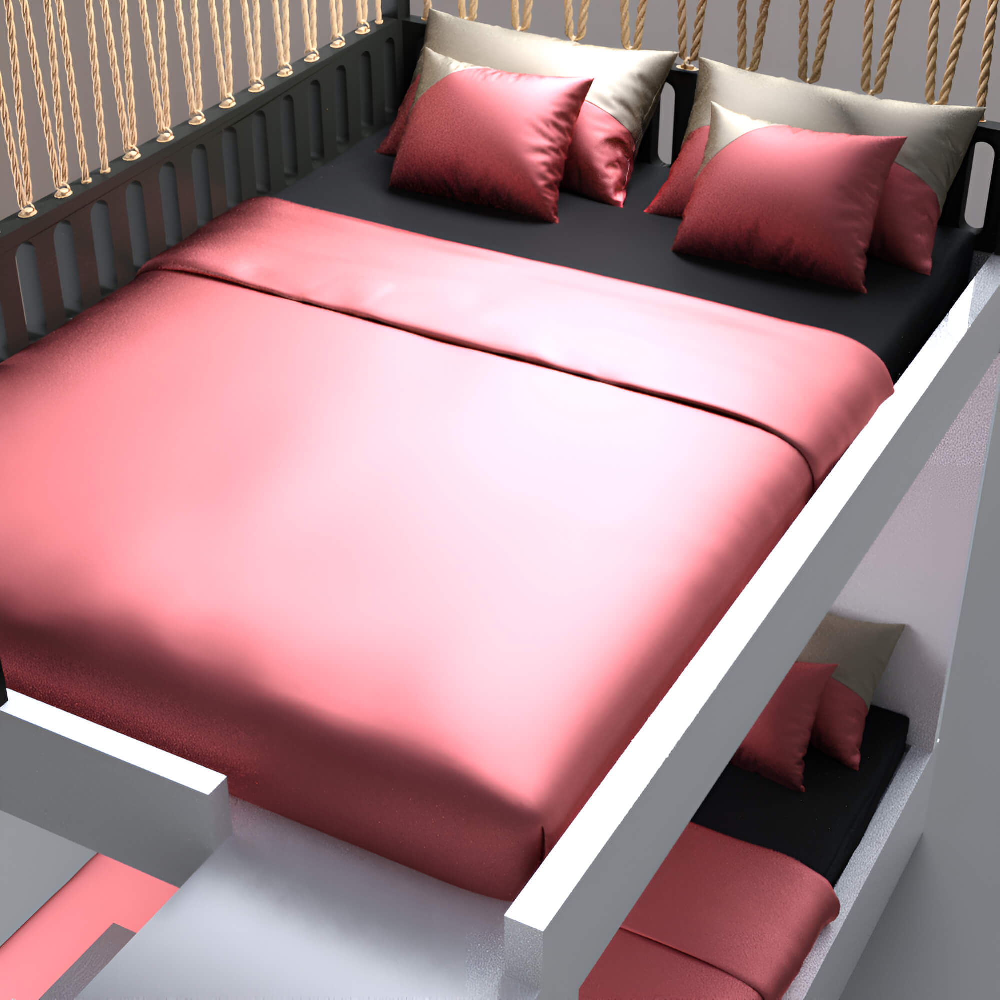 A3S H-Child Bed 7 Daz Content by Architect3DStudio
