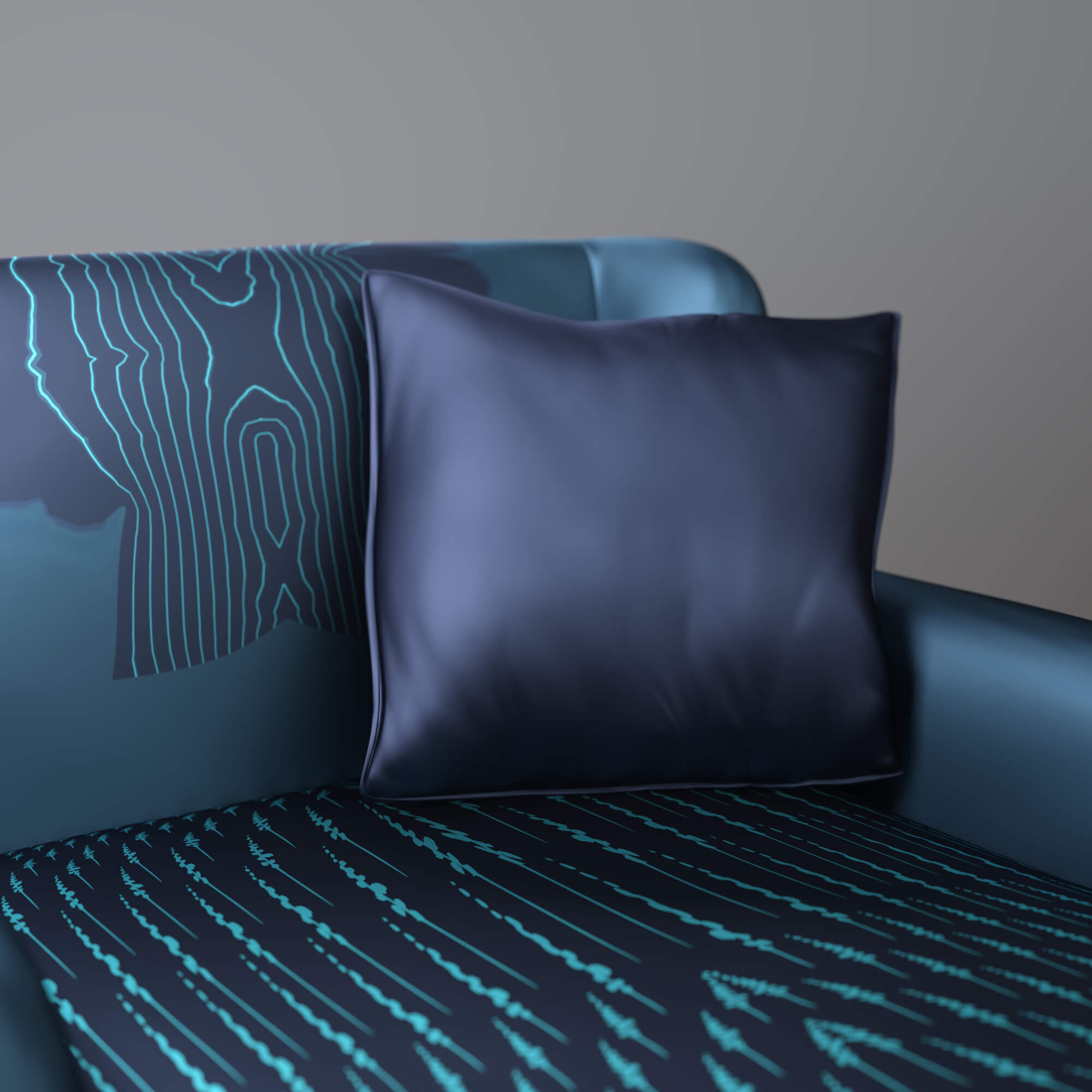 A3S H-Couch Model Daz Content by Architect3DStudio