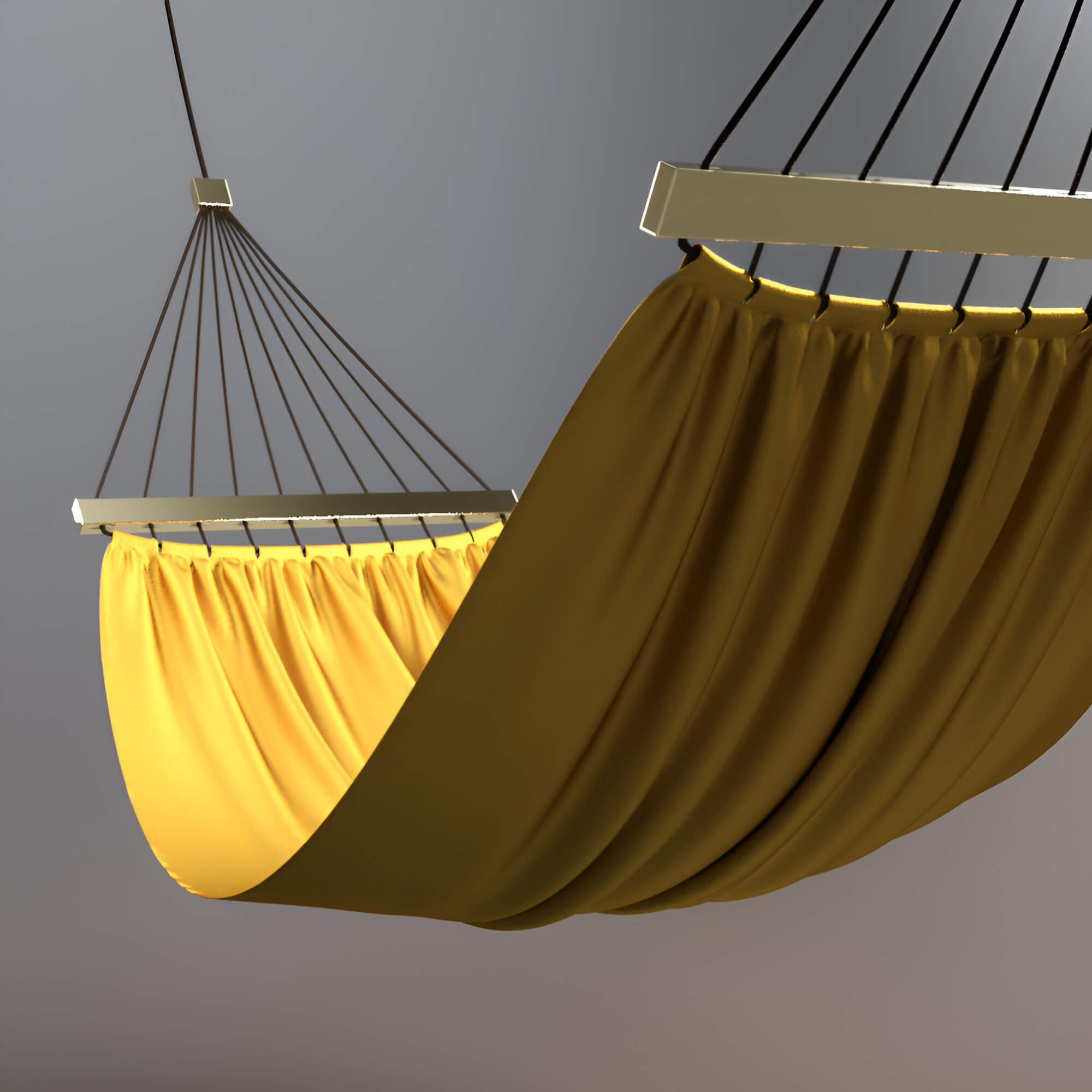 A3S H-Hammock Bed Daz Content by Architect3DStudio